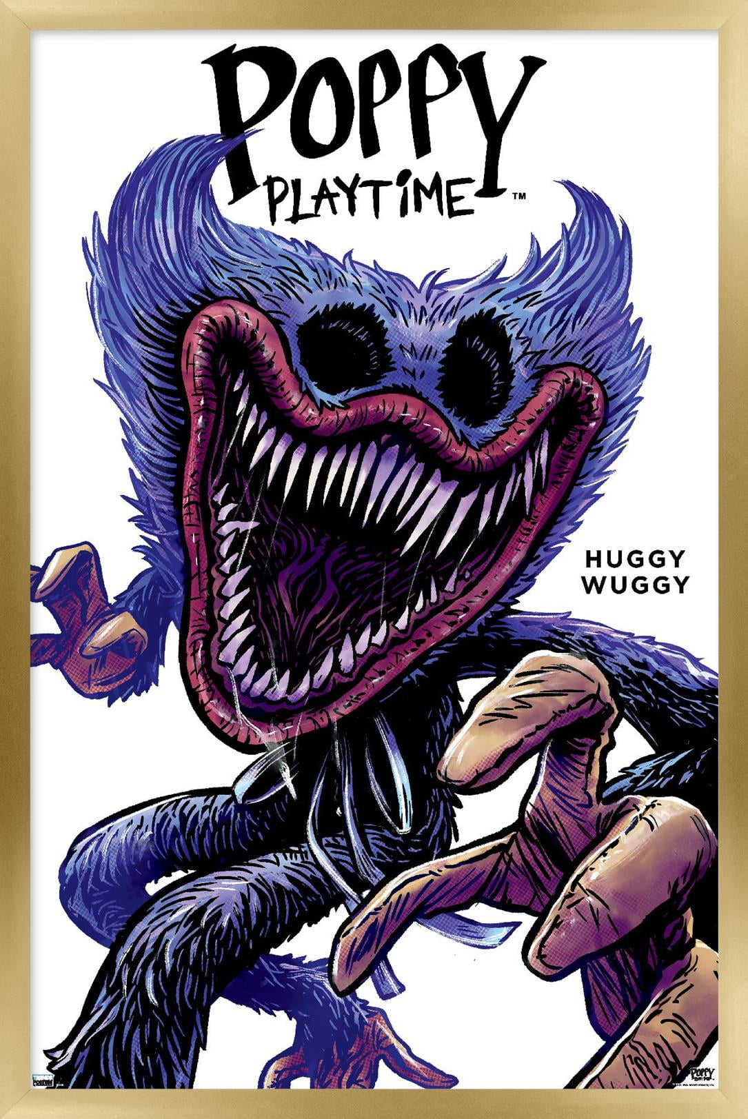 Poppy Playtime - Huggy Wuggy Feature Series Wall Poster, 22.375" x 34 ...