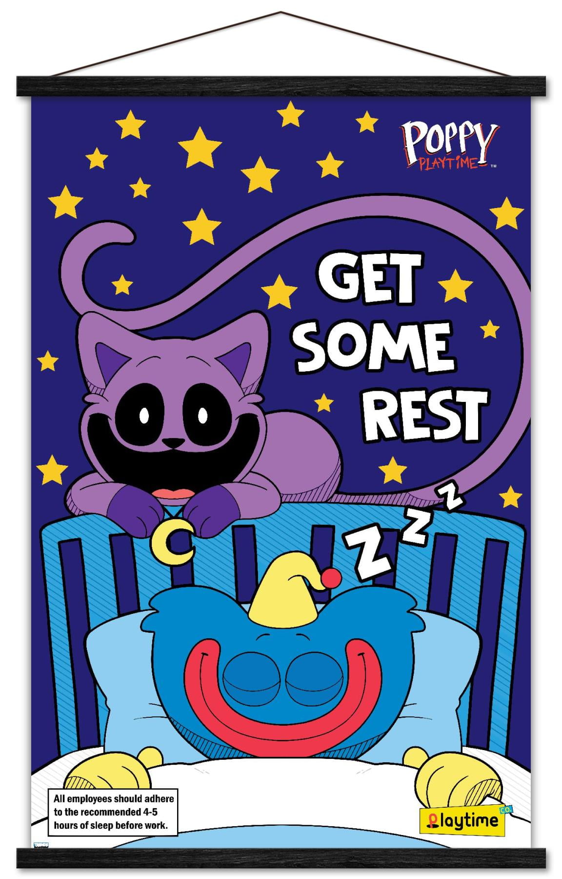 Poppy Playtime - Huggy Wuggy Get Some Rest Wall Poster with Magnetic ...