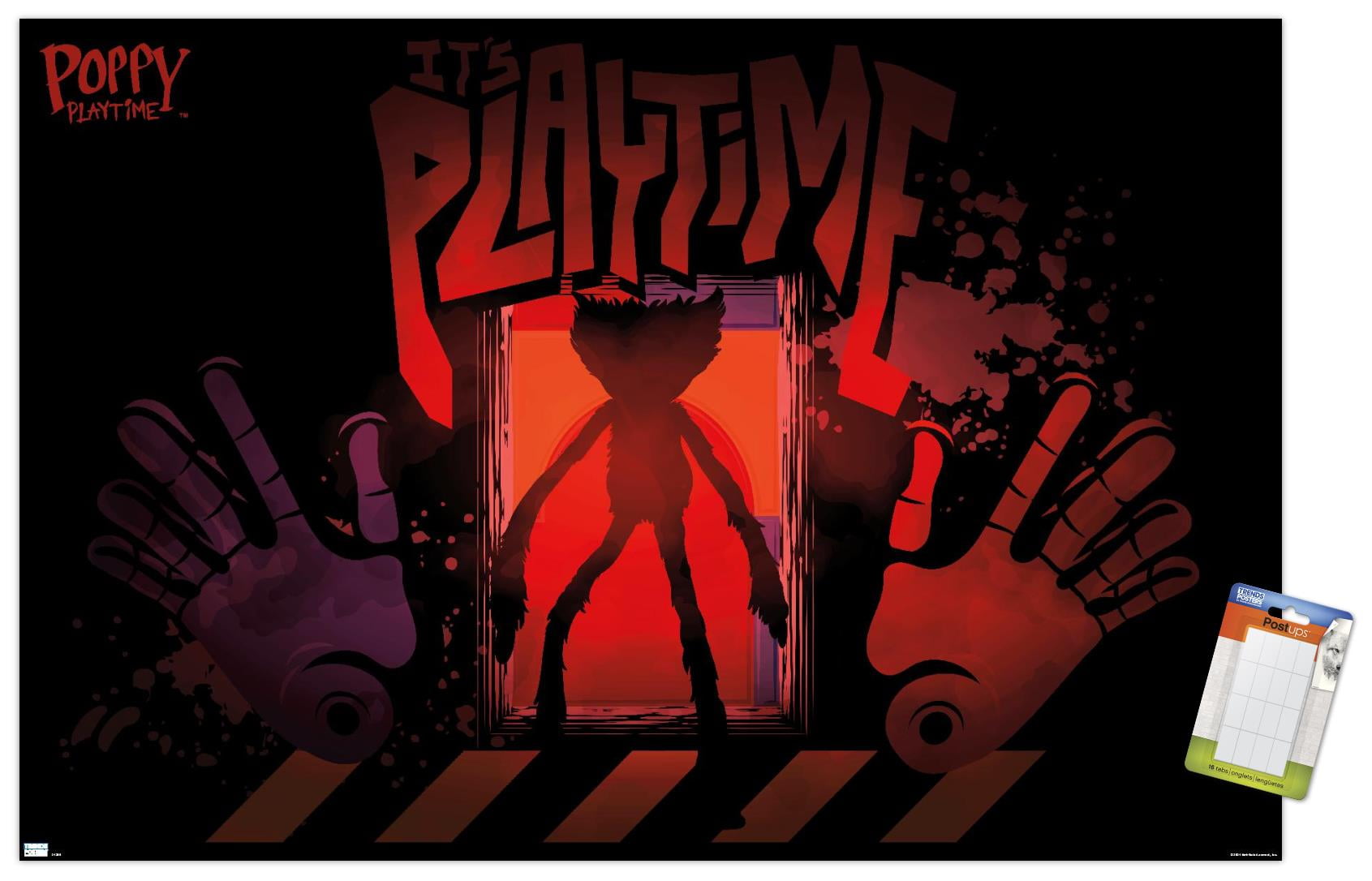 Poppy Playtime - It's Play Time Wall Poster, 22.375" x 34" - Walmart.com