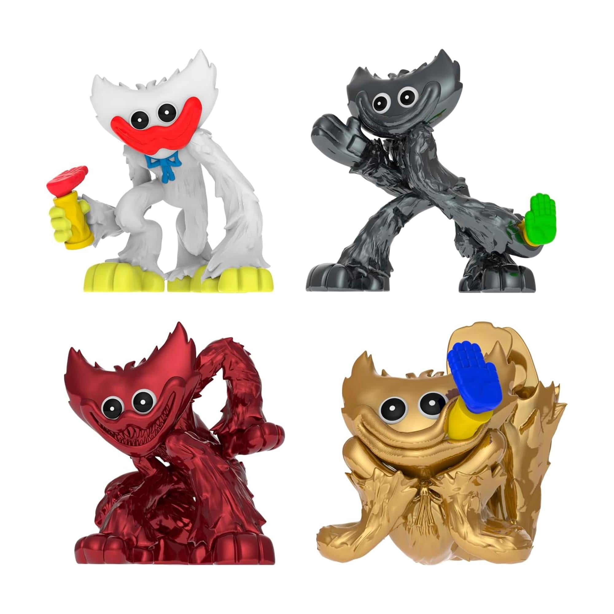 Poppy Playtime Series 2 Collectible Minifigure 4-Pack - Walmart.com