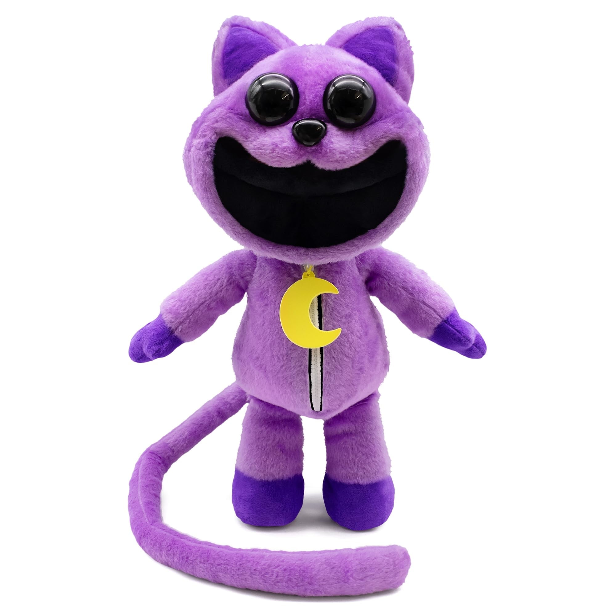Poppy Playtime Smiling Critters 14" Toy Plush Doll (CatNap) - Walmart.com