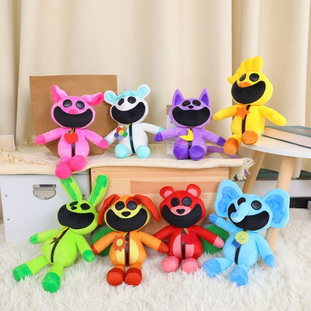 Poppy-Playtime Smiling Critters Plush New Monster Catnap Plush,Smiling ... Poppy-Playtime Smiling Critters Plush New Monster Catnap Plush,Smiling ...