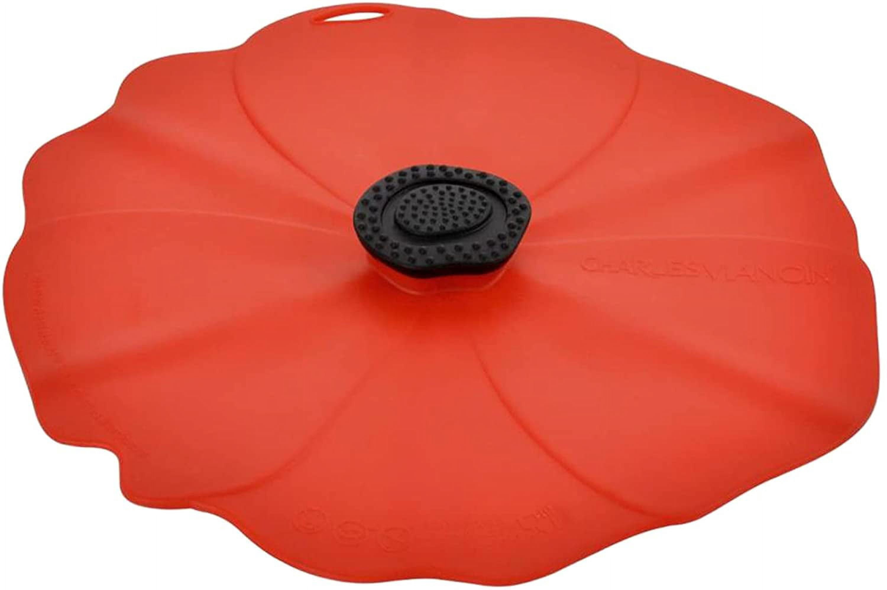 Poppy Silicone Lid for Food Storage and Cooking - 6''/15cm - Airtight ...