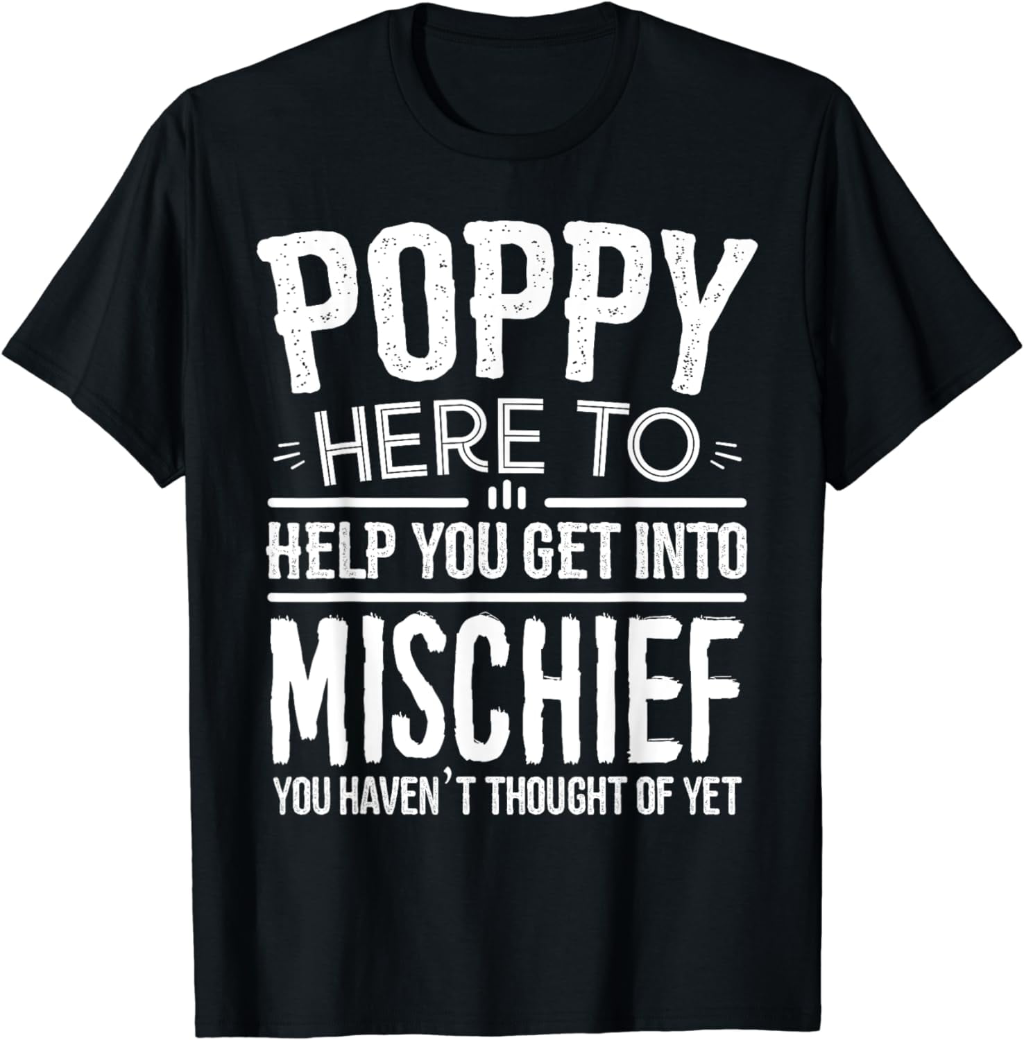Poppy Tee Shirt from Grandchildren Funny Grandfather Poppy T-Shirt ...