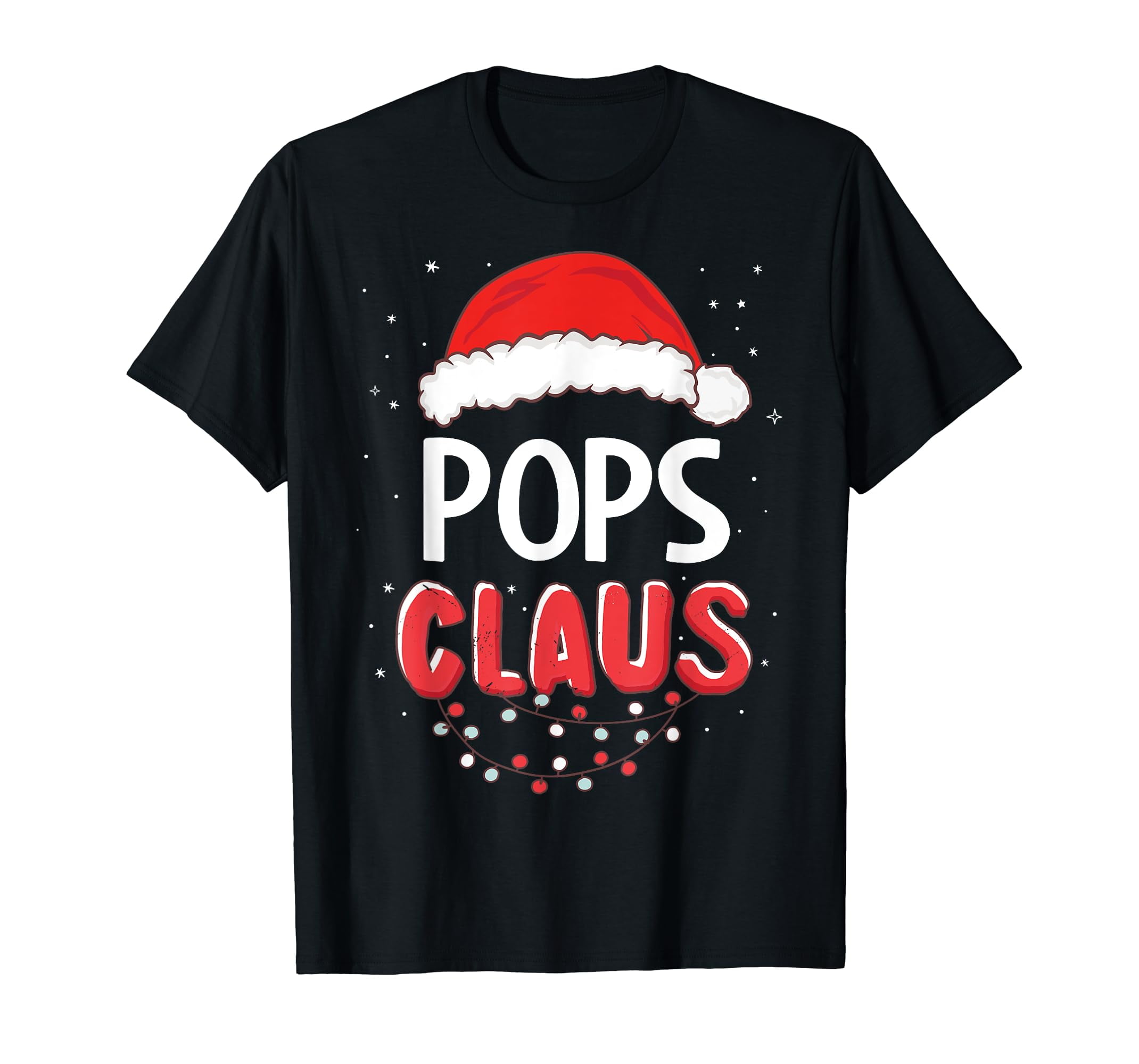 Pops Santa Claus Christmas Matching Costume T-Shirt - Walmart.com