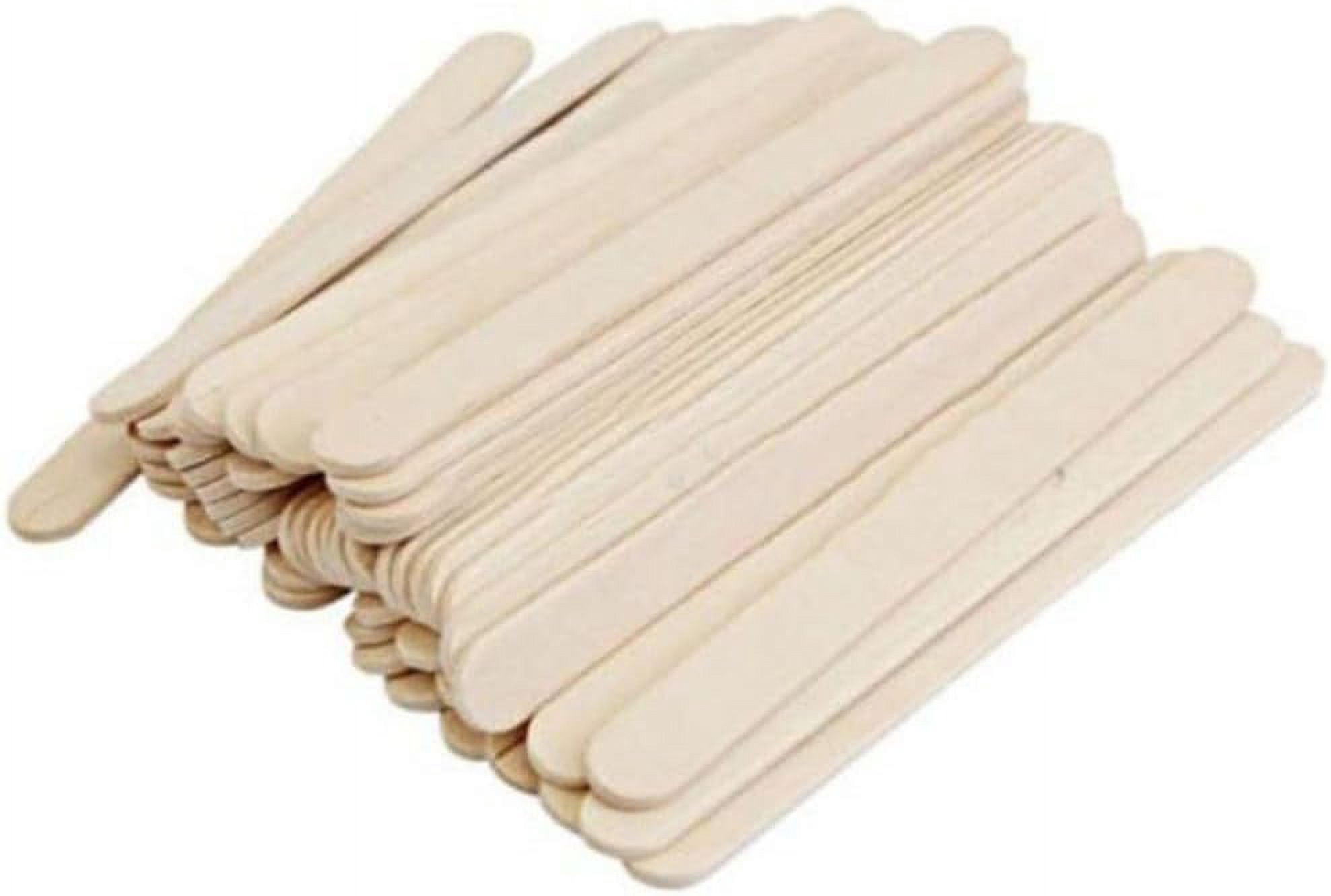 Popsicle 400 Pcs DIY Wood Sticks Craft Sticks DIY Craft Sticks Wooden ...