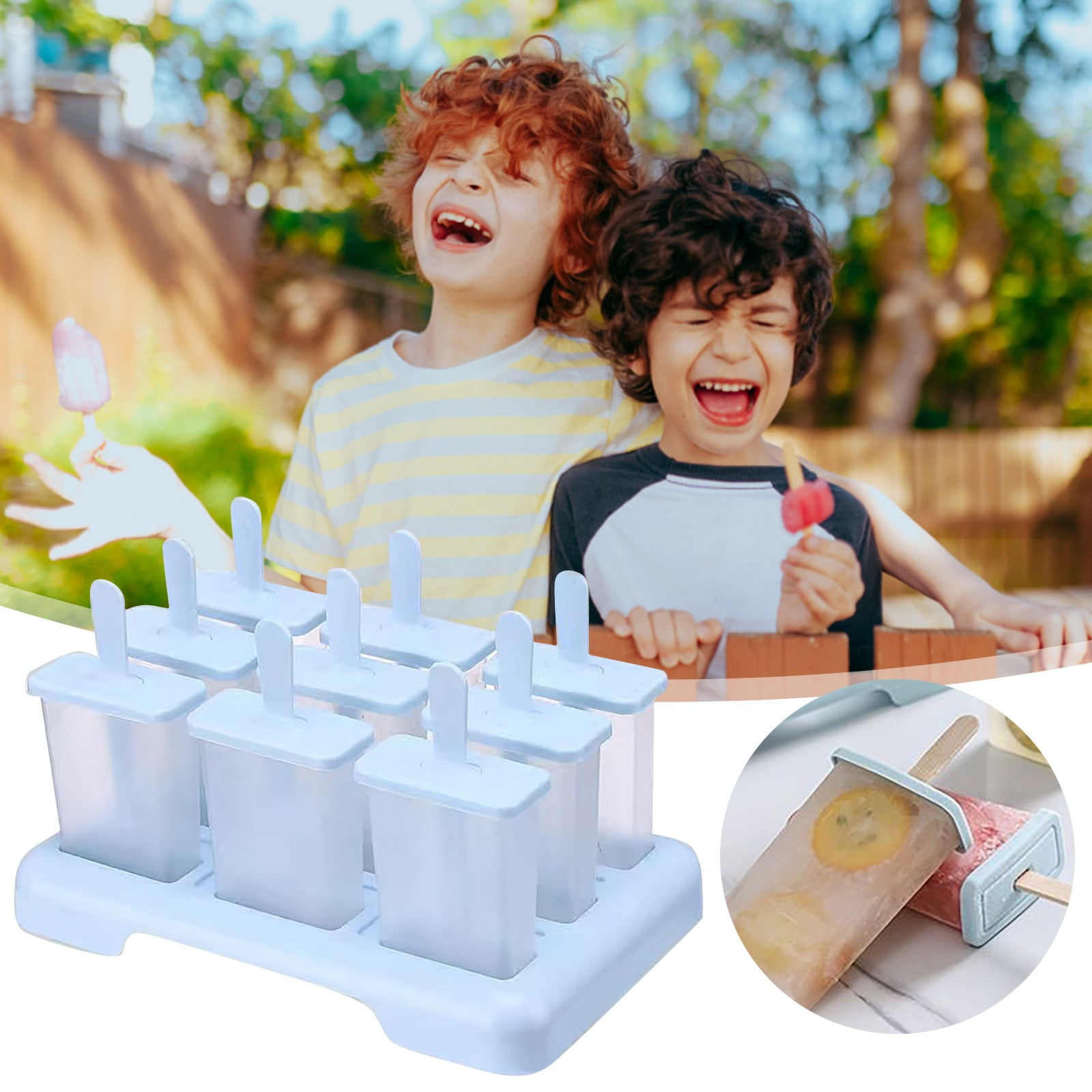 Popsicle Homemade Household Ice Model Homemade Popsicle Ice Powder Ice ...