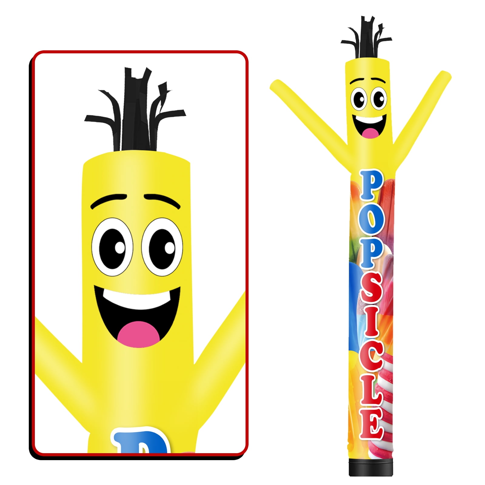 Popsicle Inflatable Tube Man Wacky Wavy Dancing Guy for Outdoor ...