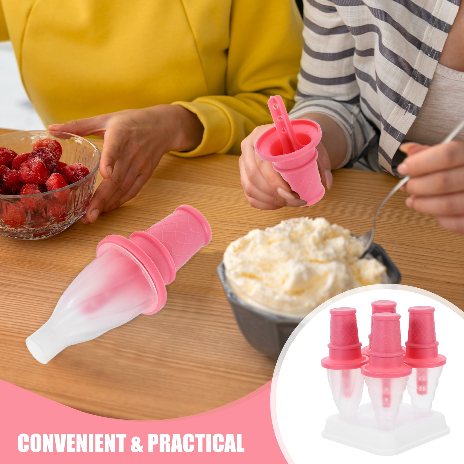 Popsicle Maker,Diy Popsicle Molds Ice Lolly Maker Ice Cream Making Tool ...
