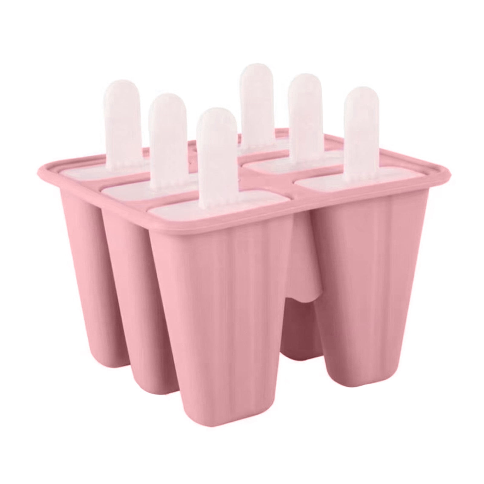 Popsicle Mold 6/10 Compartments Leakproof Food Grade Silicone Reusable ...