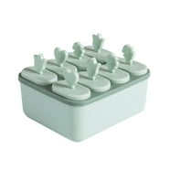 Vikakiooze Silicone Ice Pop-Molds, Reusable Ice Cream Mold with ...