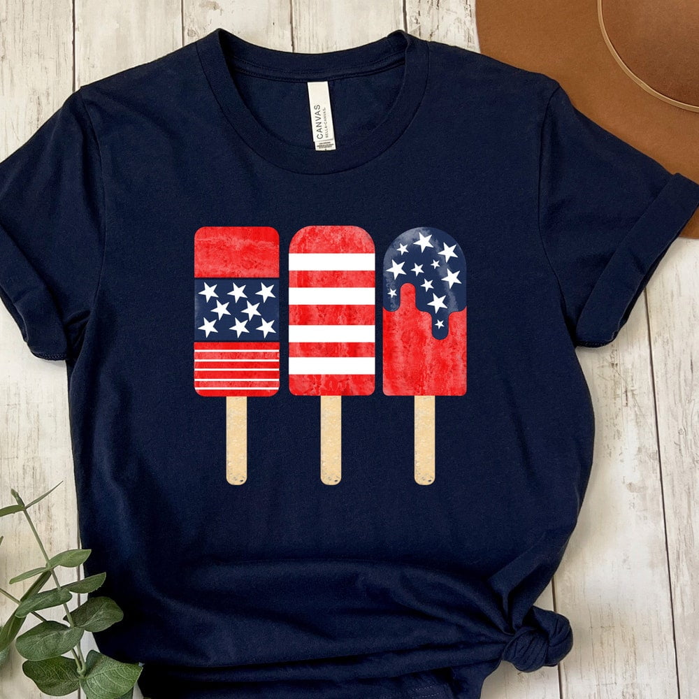Popsicle Shirt, 4Th Of July Family, Family Matching Shirt, Patriotic ...