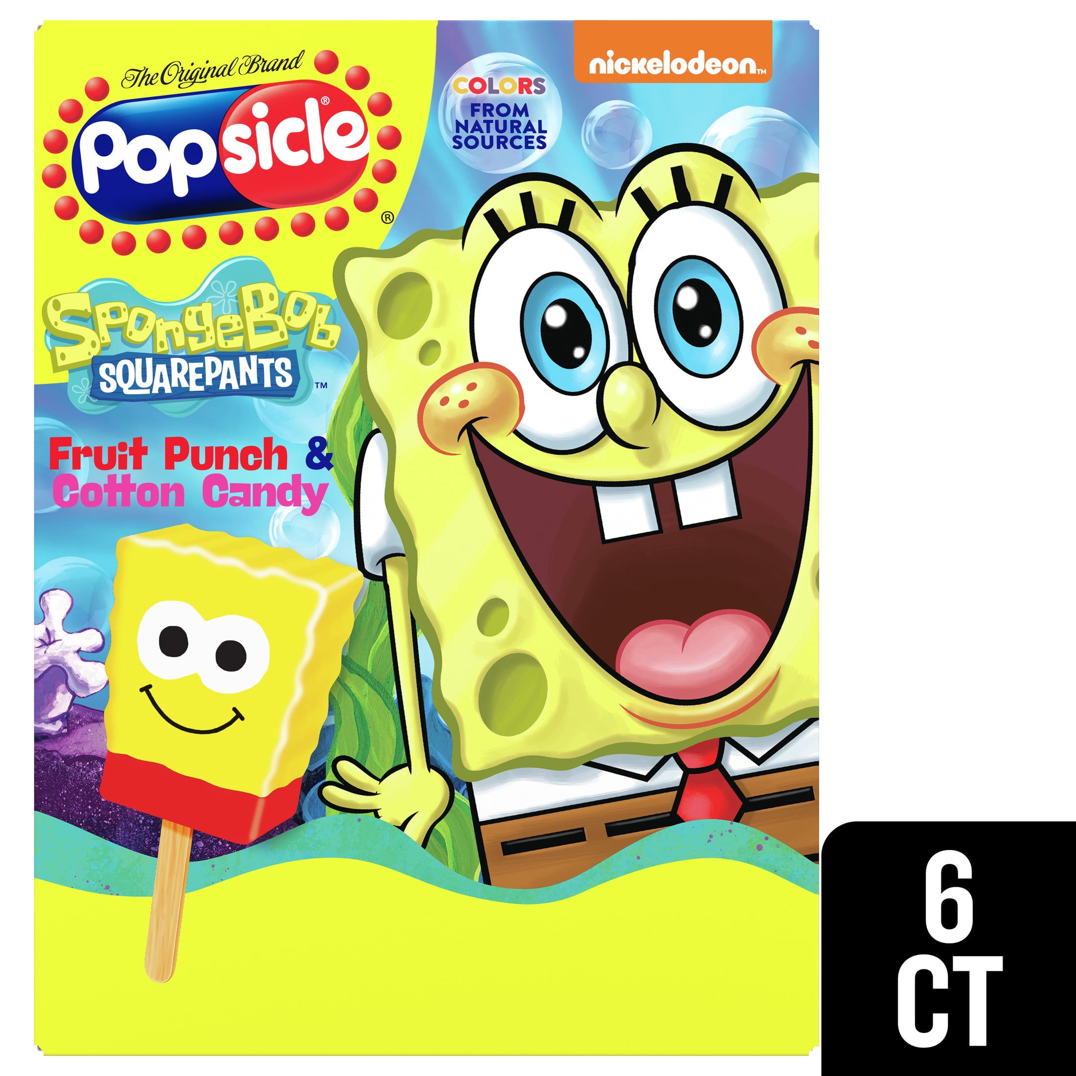 Spongebob Popsicles