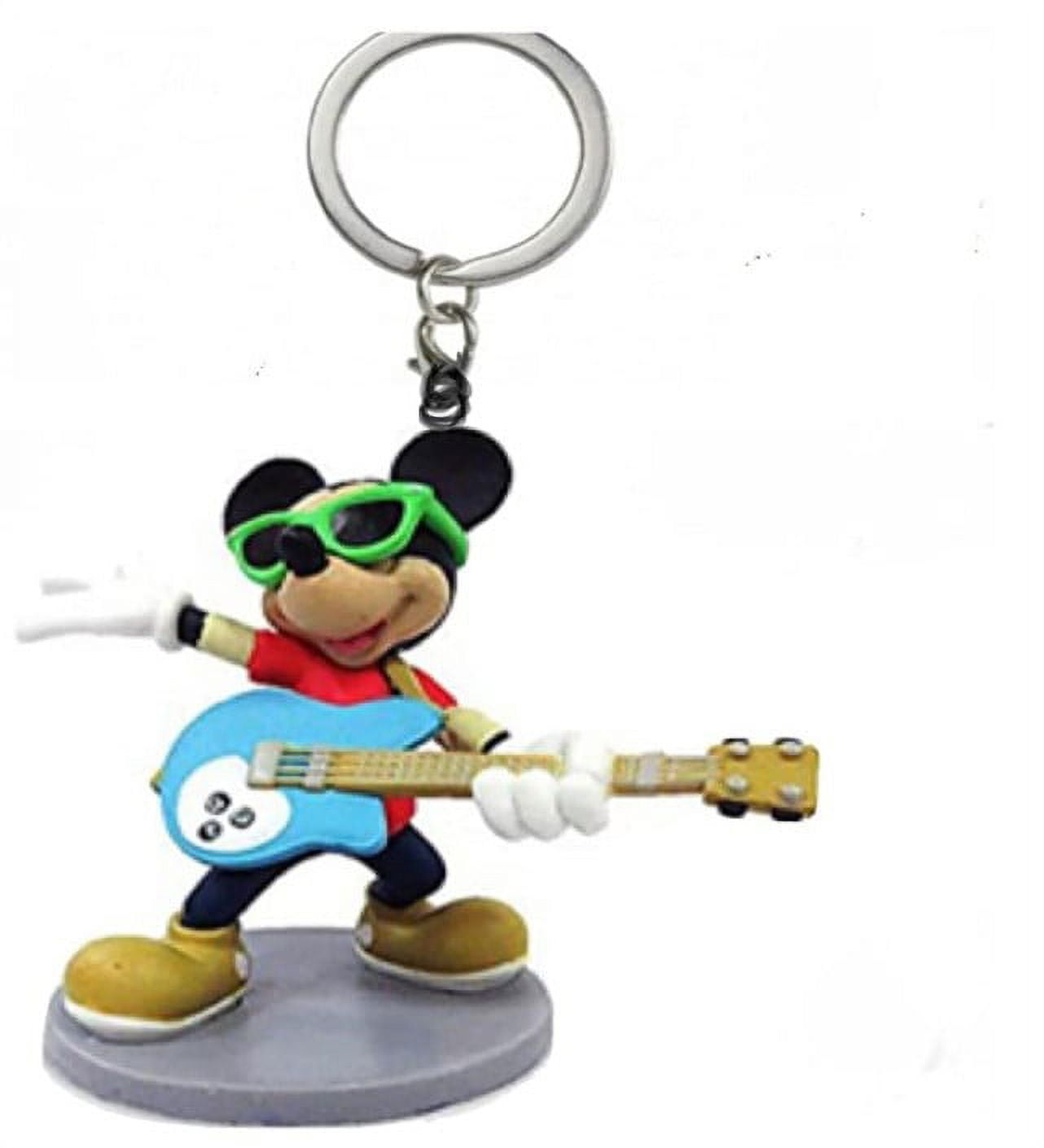 Popstar Rockstar Singer Mickey Key Ring Keychain Figure Figurine ...