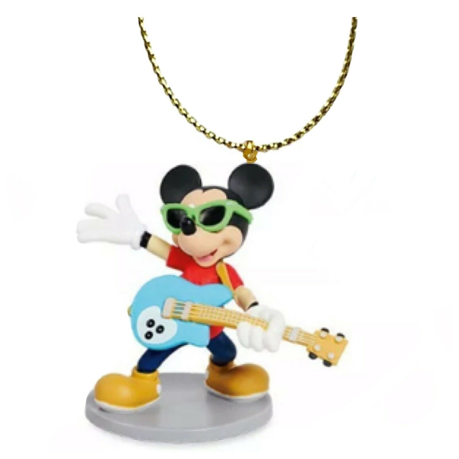 Popstar Rockstar Singer Mickey PVC Ornament Disney Figure Figurine ...