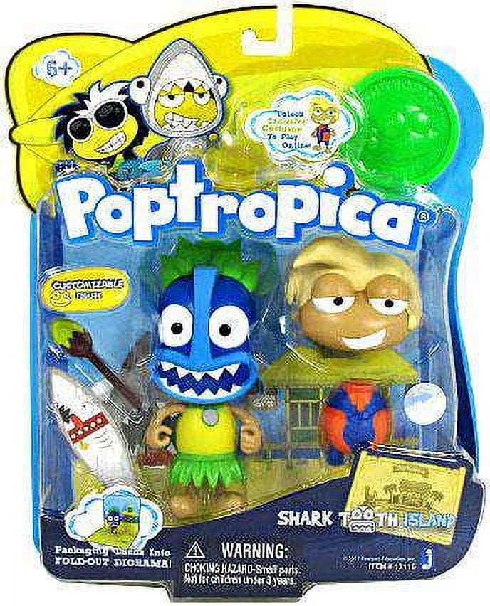 Poptropica Shark Tooth Island Figures for Kindergarten Play - Walmart ...