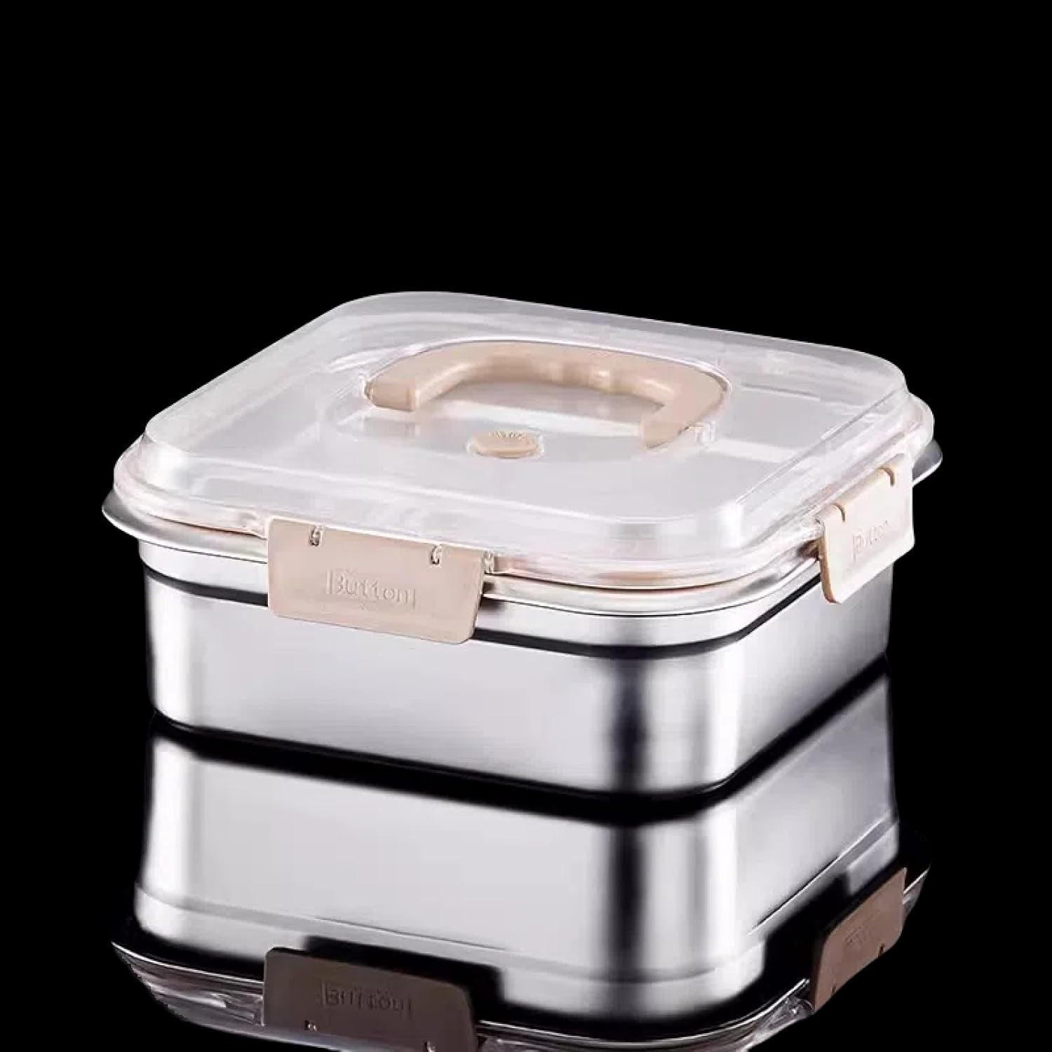 Popular 316 stainless steel crisper box, refrigerator storage box ...