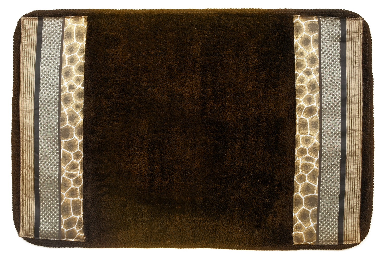 Popular Bath Safari Stripes Bath Collection - 21 x 32 Banded Bathroom ...