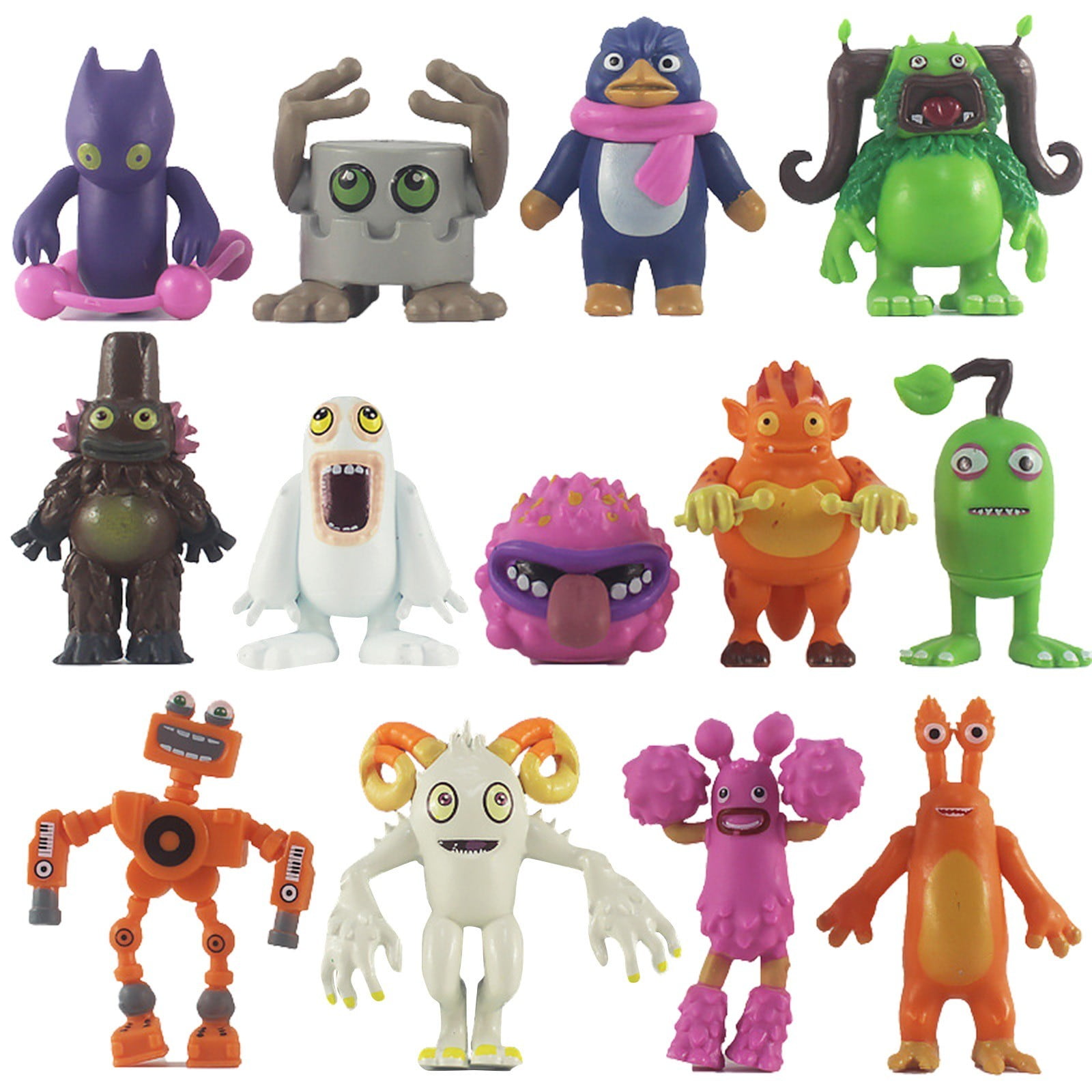 Popular Games—My Singing Monsters,13pcs Mini Action Figures Playset of ...