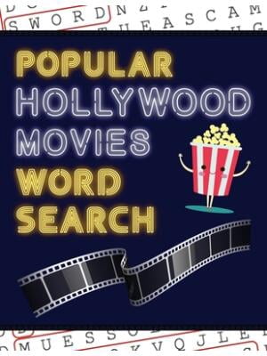 Popular Hollywood Movies Word Search : 50+ Film Puzzles With Movie ...