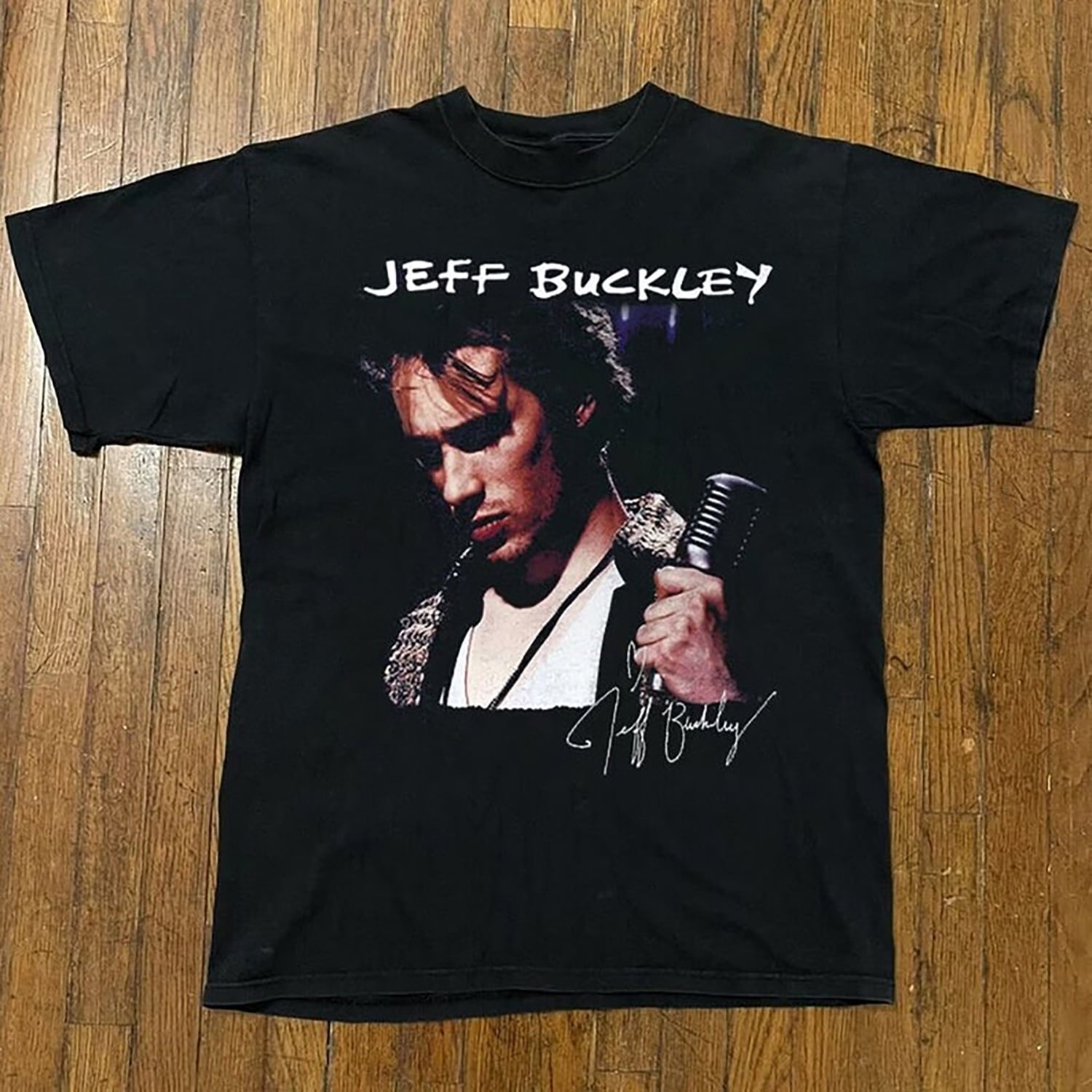 Popular Jeff Buckley Grace Music Cotton Black T-Shirt, Jeff Buckley ...