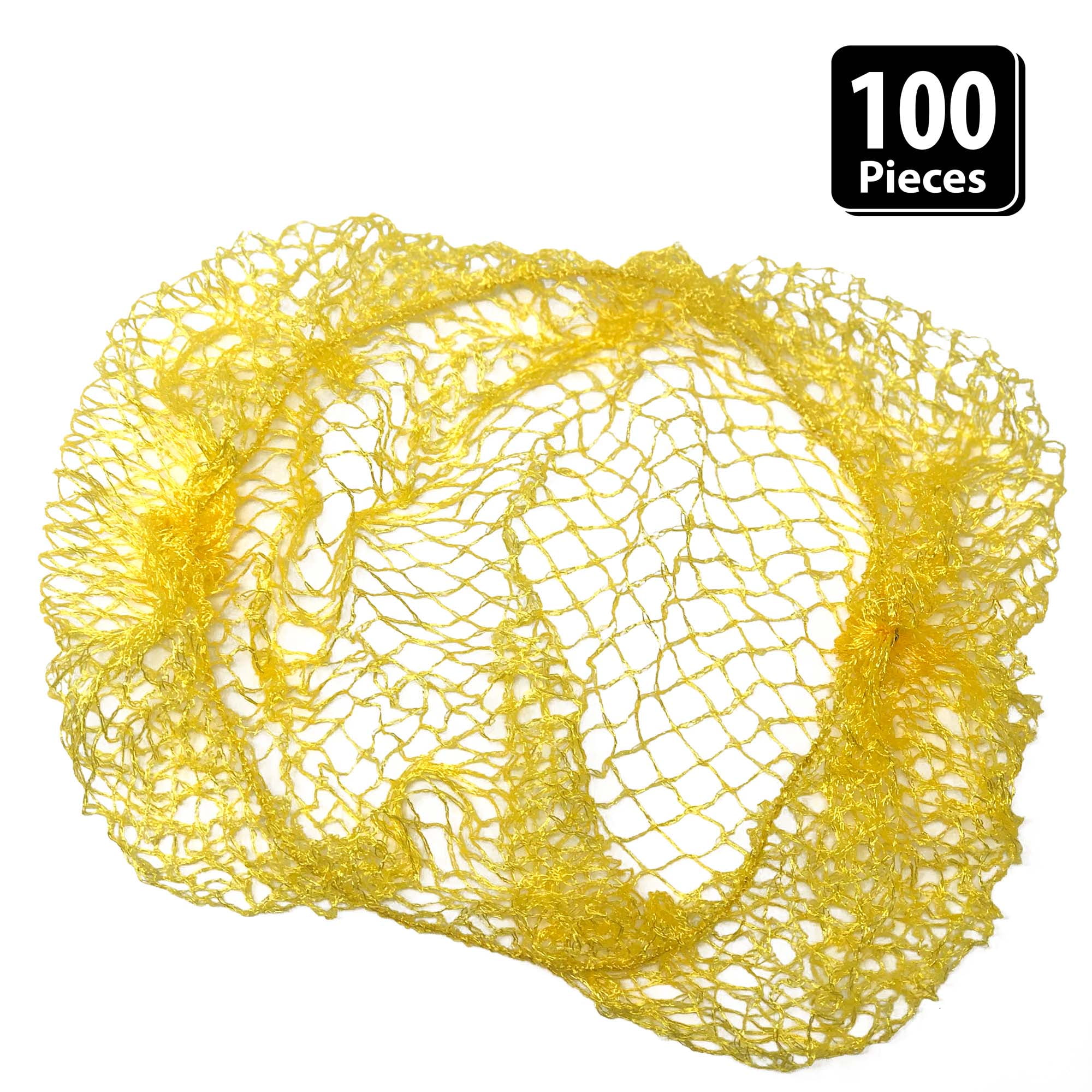 Popular Life Scarlett Durable and Invisible Hair Nets, Gold (Pack of ...