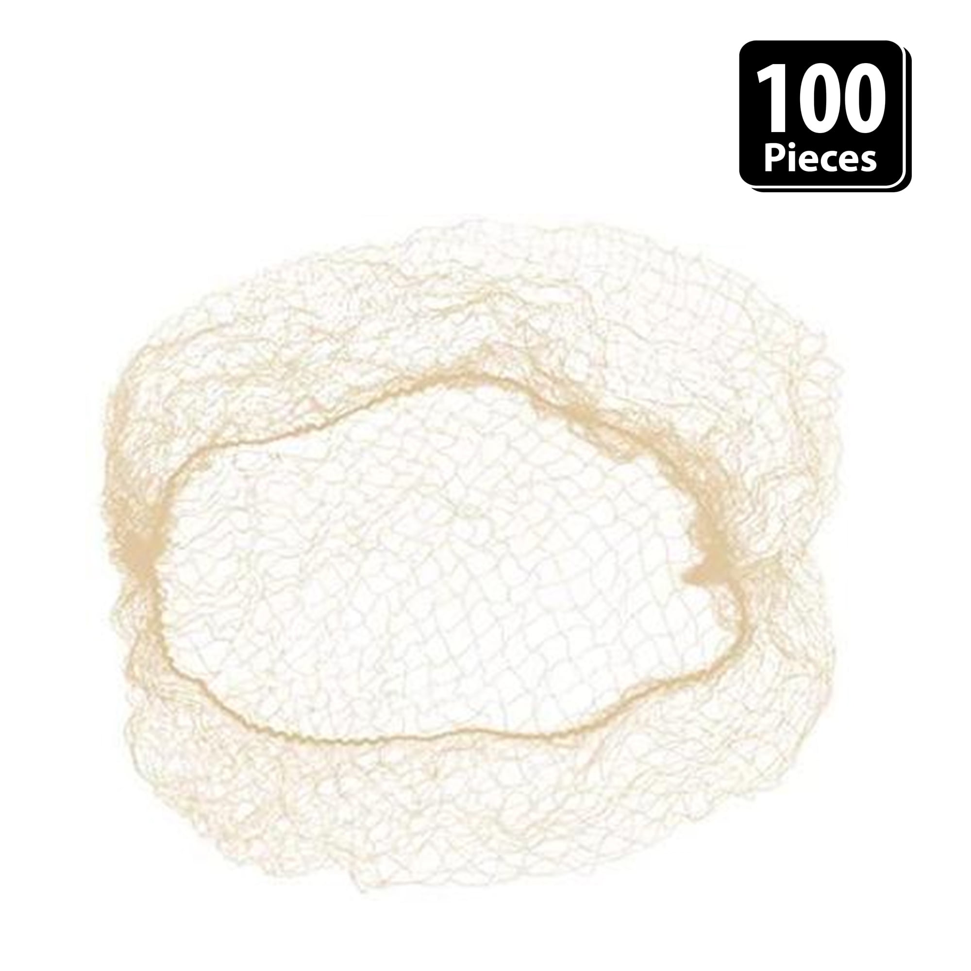 Bison Life Slim-Net Durable Invisible Hair Nets, Elastic Mesh, Blonde ...