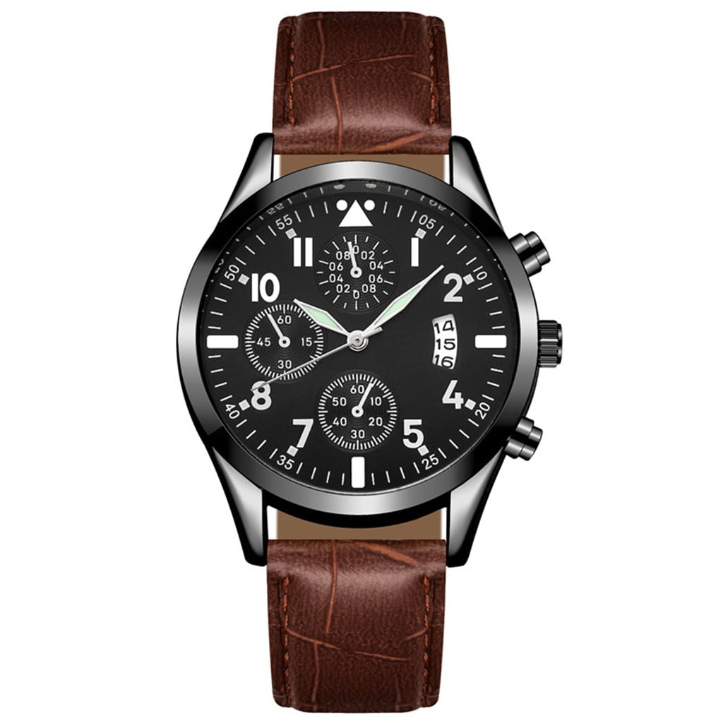 Popular Men's Watch 24 Hour Watch with Calendar Function Plus Wrist ...