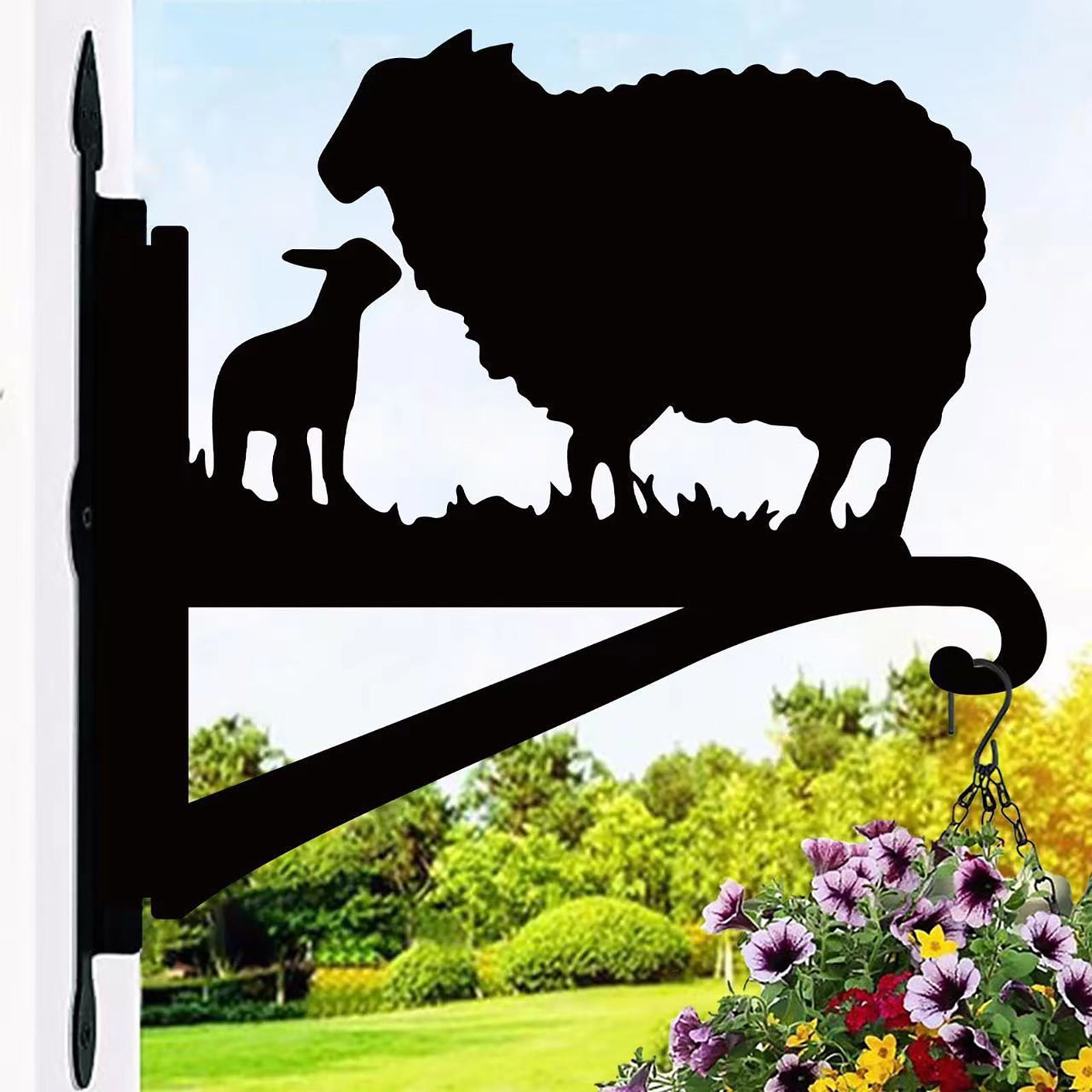 Popular Outdoor Courtyard Metal Chandelier Balcony Plant Suspension ...