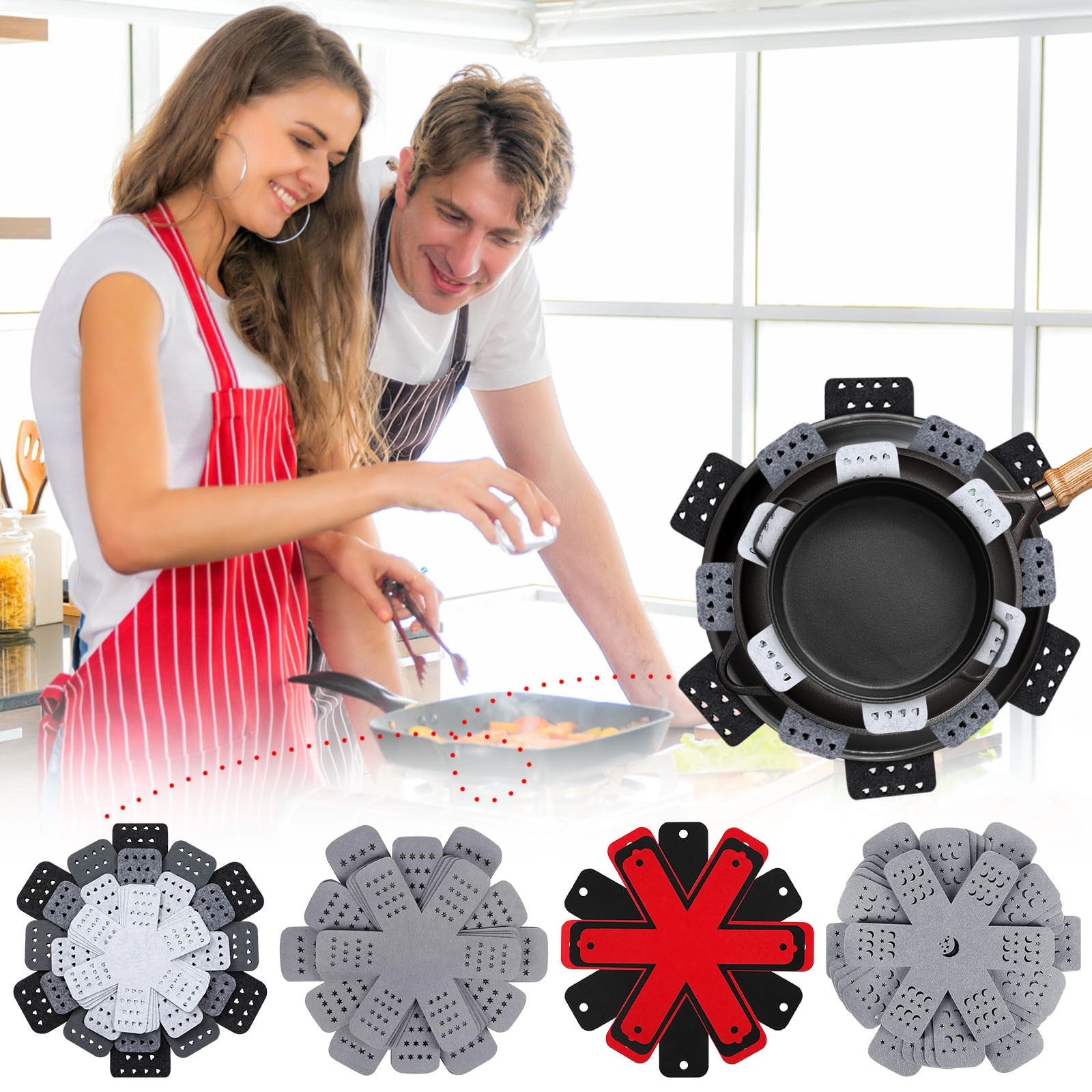 Popular Picks, 12-Piece Pan Protectors Set, Non-Scratch Pot and Pan ...