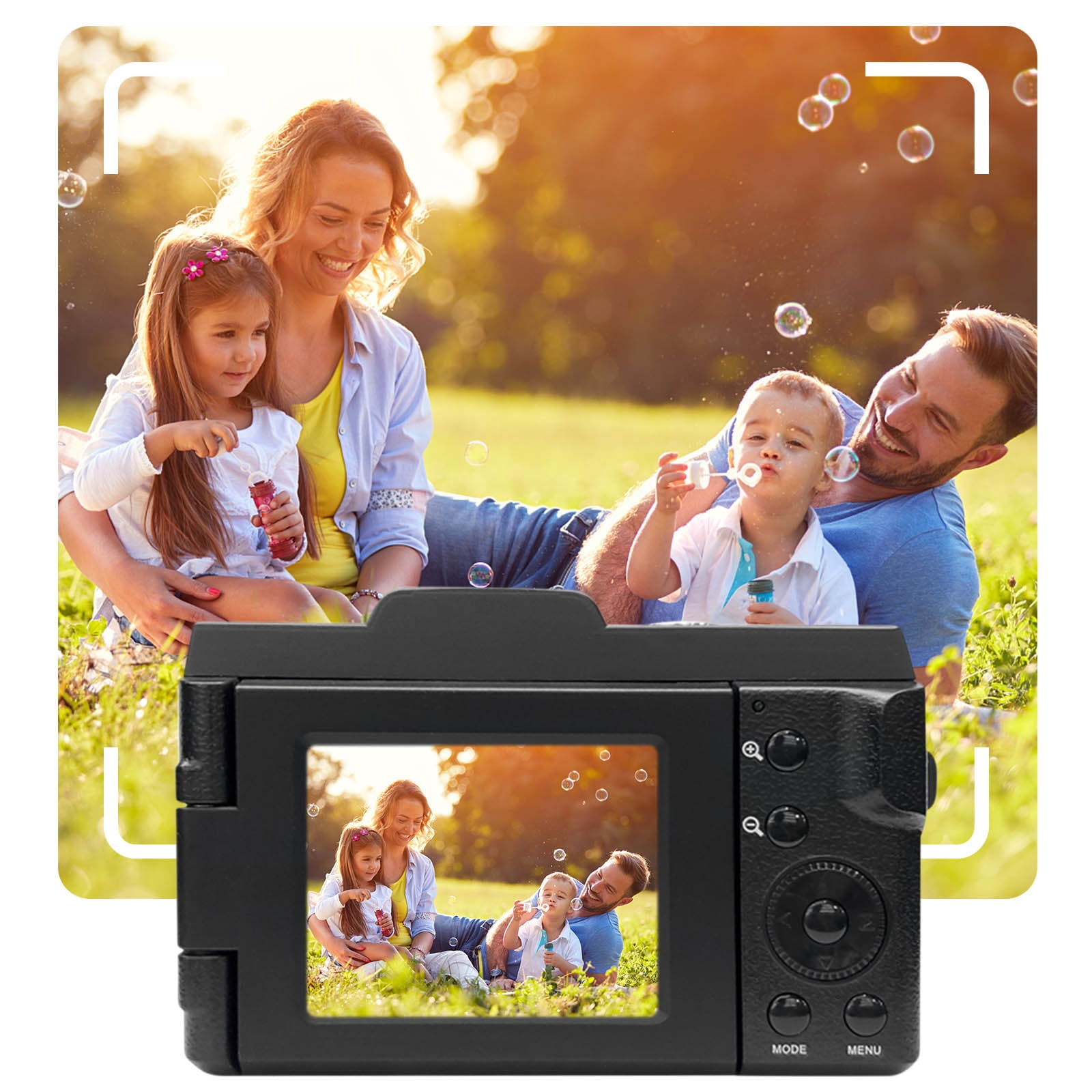 Popular Picks, 16x HD Digital Camera, Detachable Lens, 1080P Video ...