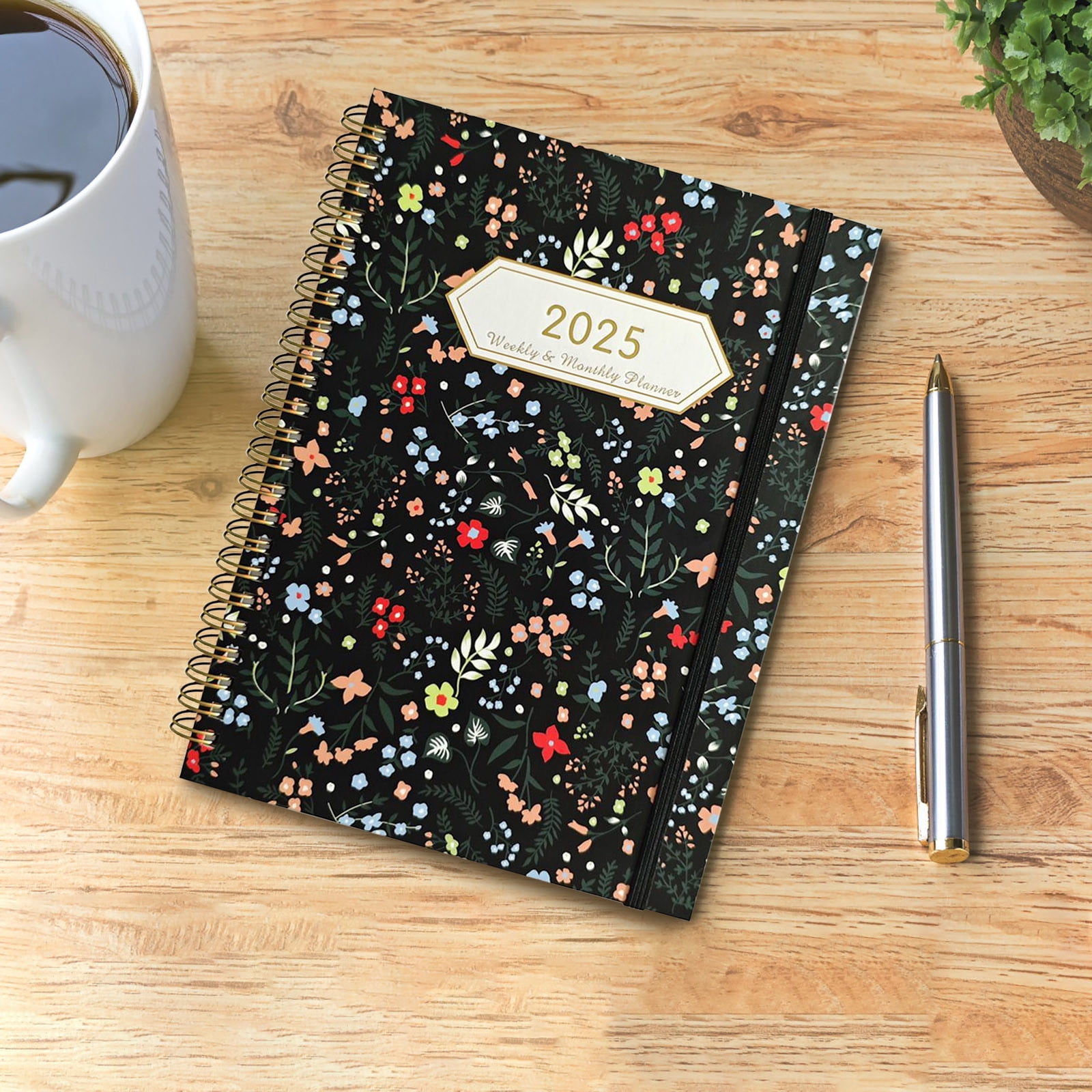 Summer Picks, 2025 English Coil Plan Book, A5 Schedule Notebook ...