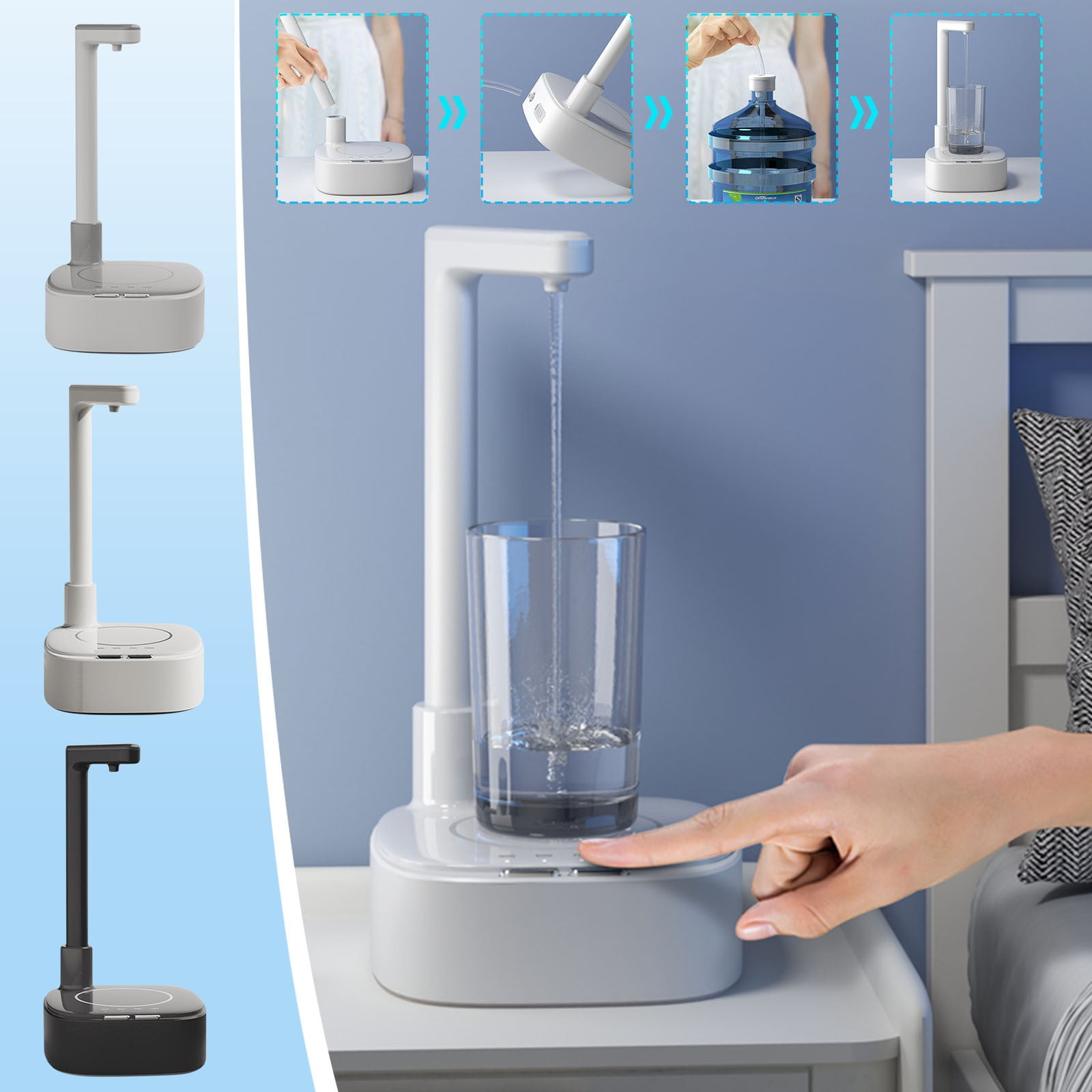 Popular Picks, Barreled Water Pump, Automatic Portable Dispenser ...