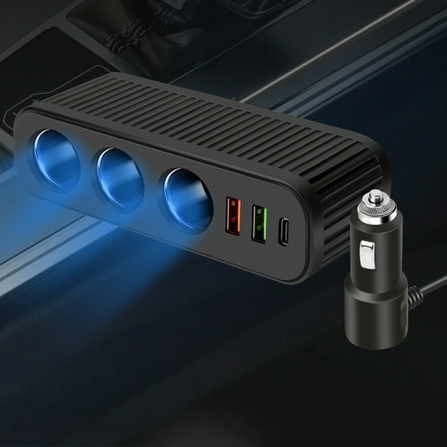 Popular Picks, Car Charger, 3-Port QC3.0+USB+PD, 12V/24V, Universal ...