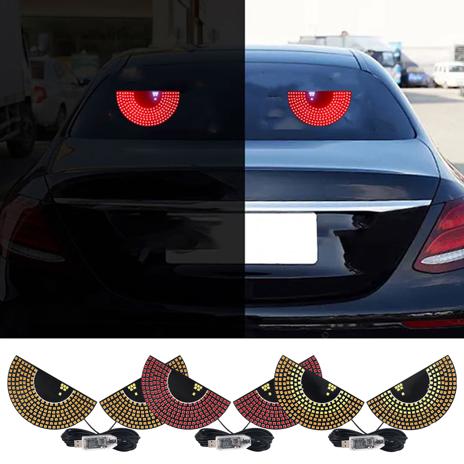 Popular Picks, Car Mounted Eye Light End Collision Mirror Light ...