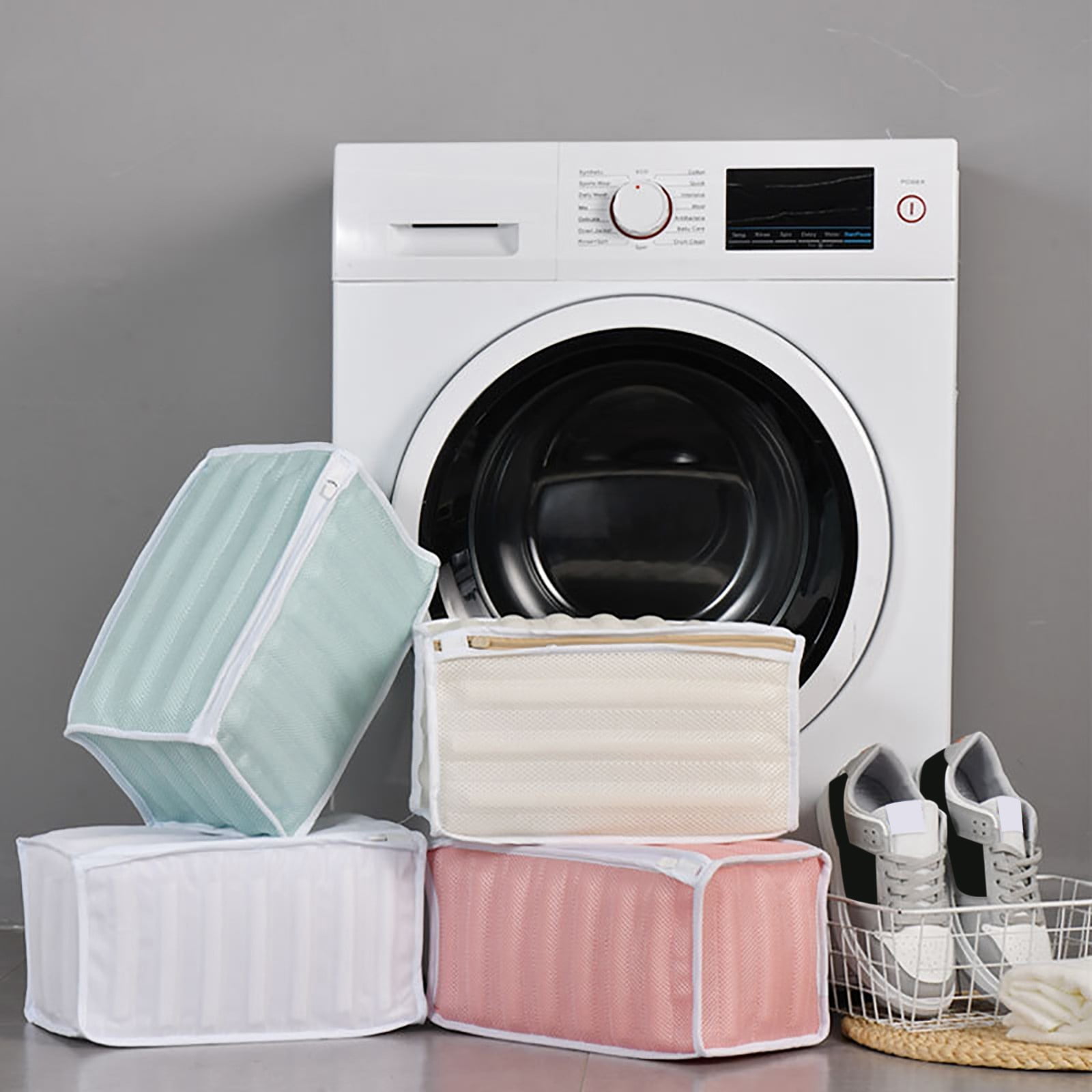 Popular Picks, Clothes Washing Mesh Bag, Deformation Polyester Net ...