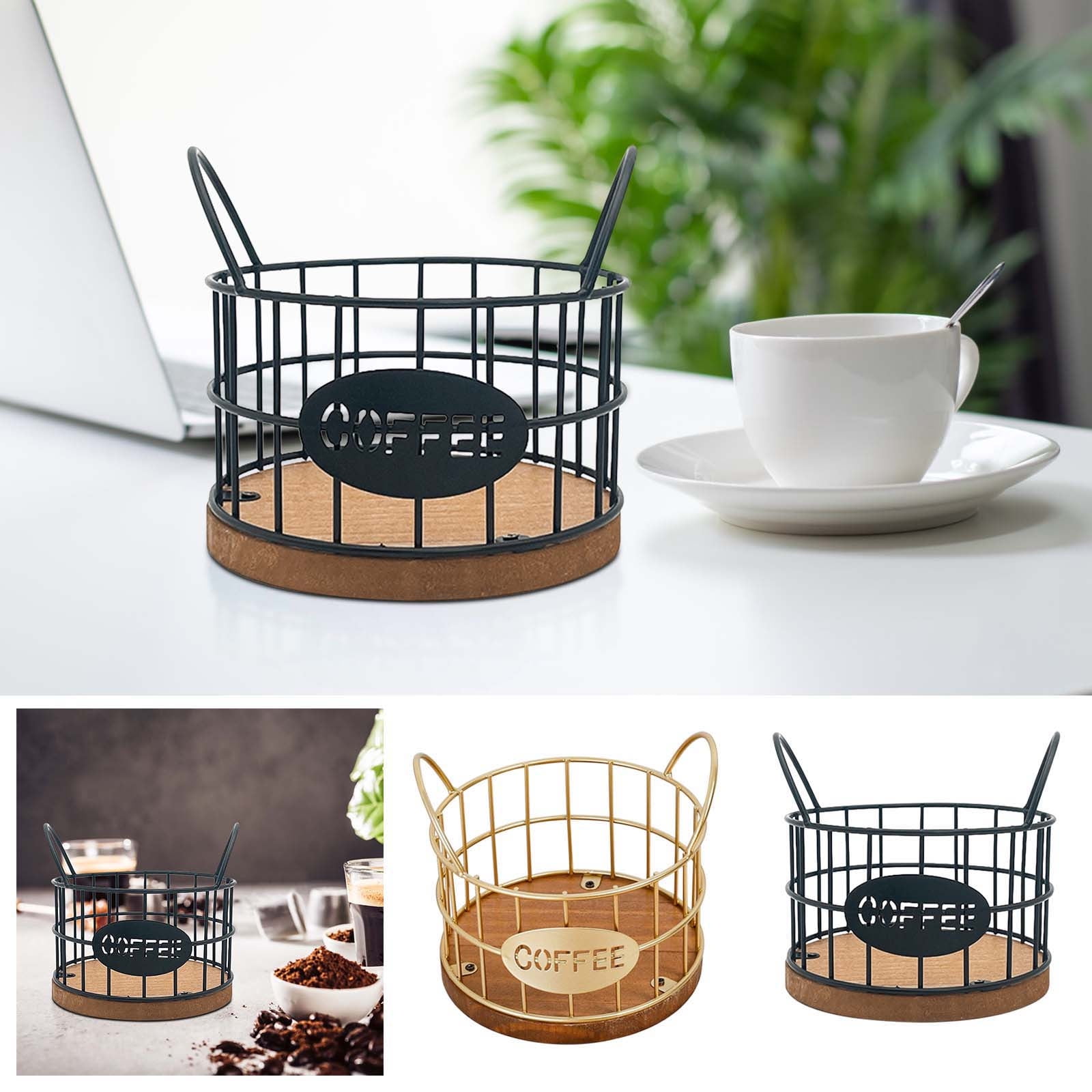 Popular Picks, Coffee Capsule Organizer, Iron Storage Basket ...