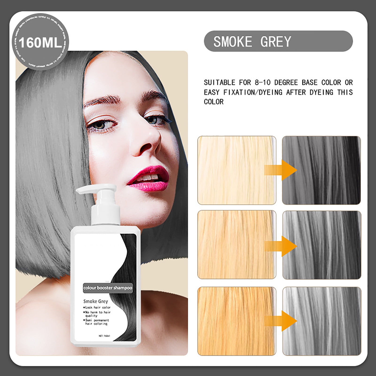 Popular Picks, Color Locking Shampoo, Hair Dye Retention Aid, 160ml ...