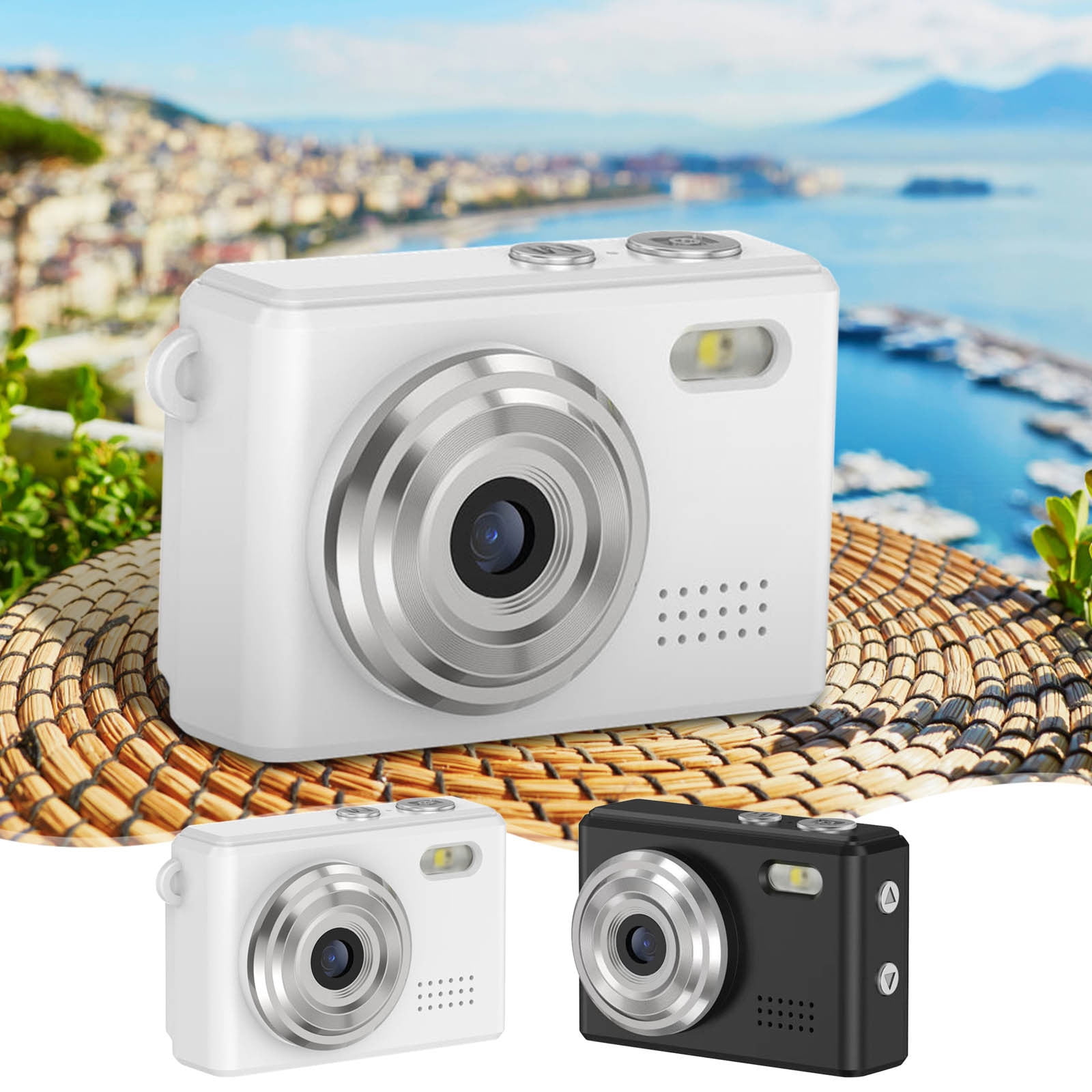 Popular Picks,Compact Retro Mini Camera,LED Flash Mini Camera,Portable ...