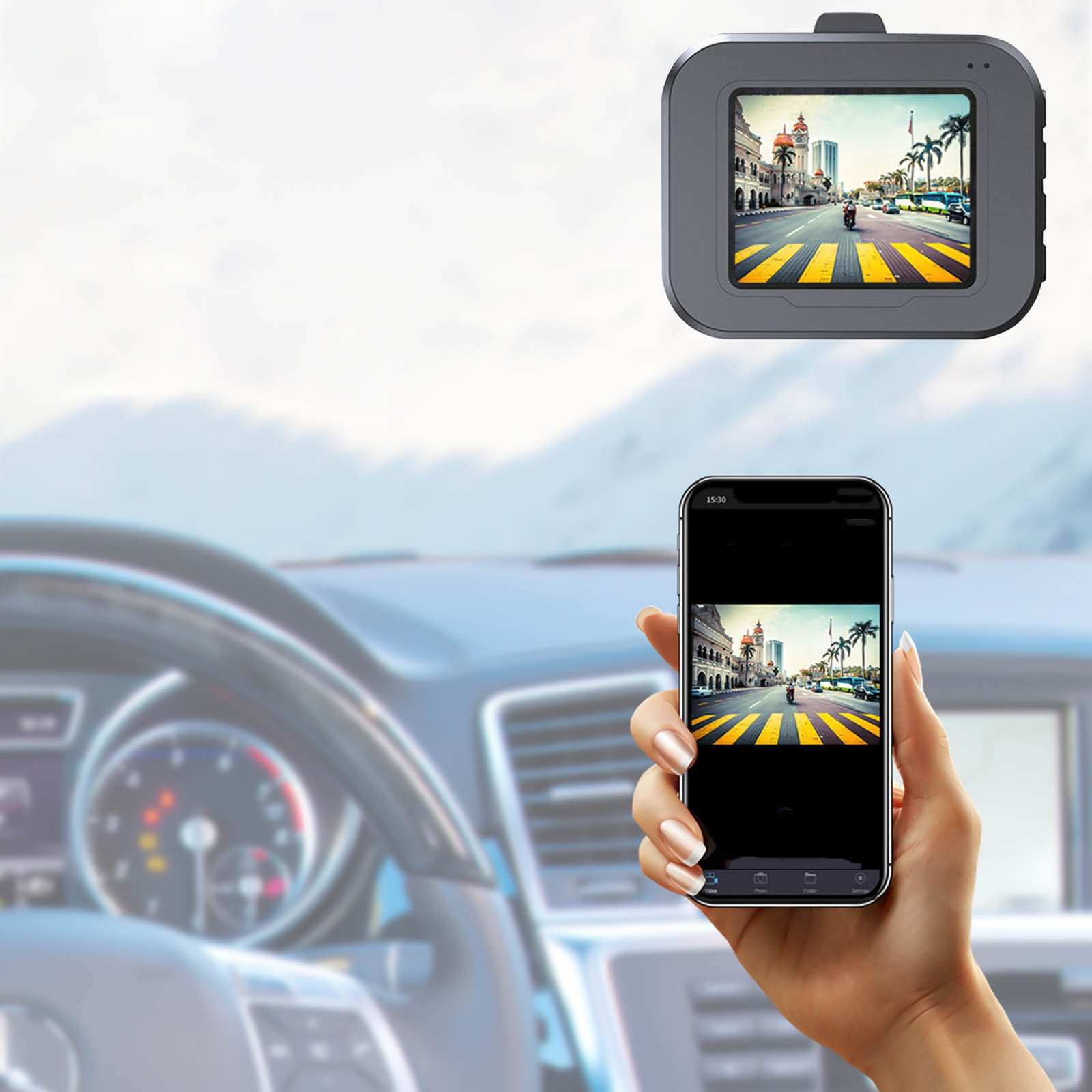 Popular Picks, Dash Cam Front and Rear, Full HD 170° Wide Angle, Backup ...