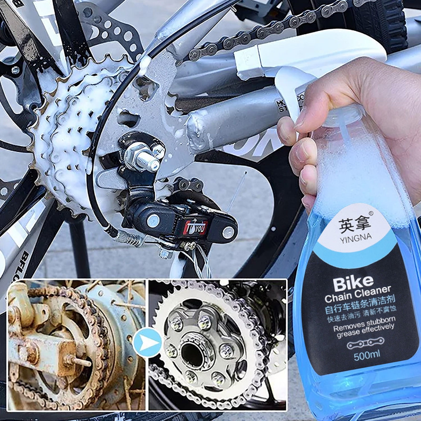 Popular Picks, Derusting Chain Cleaner Spray System, 500ml, Derusting ...