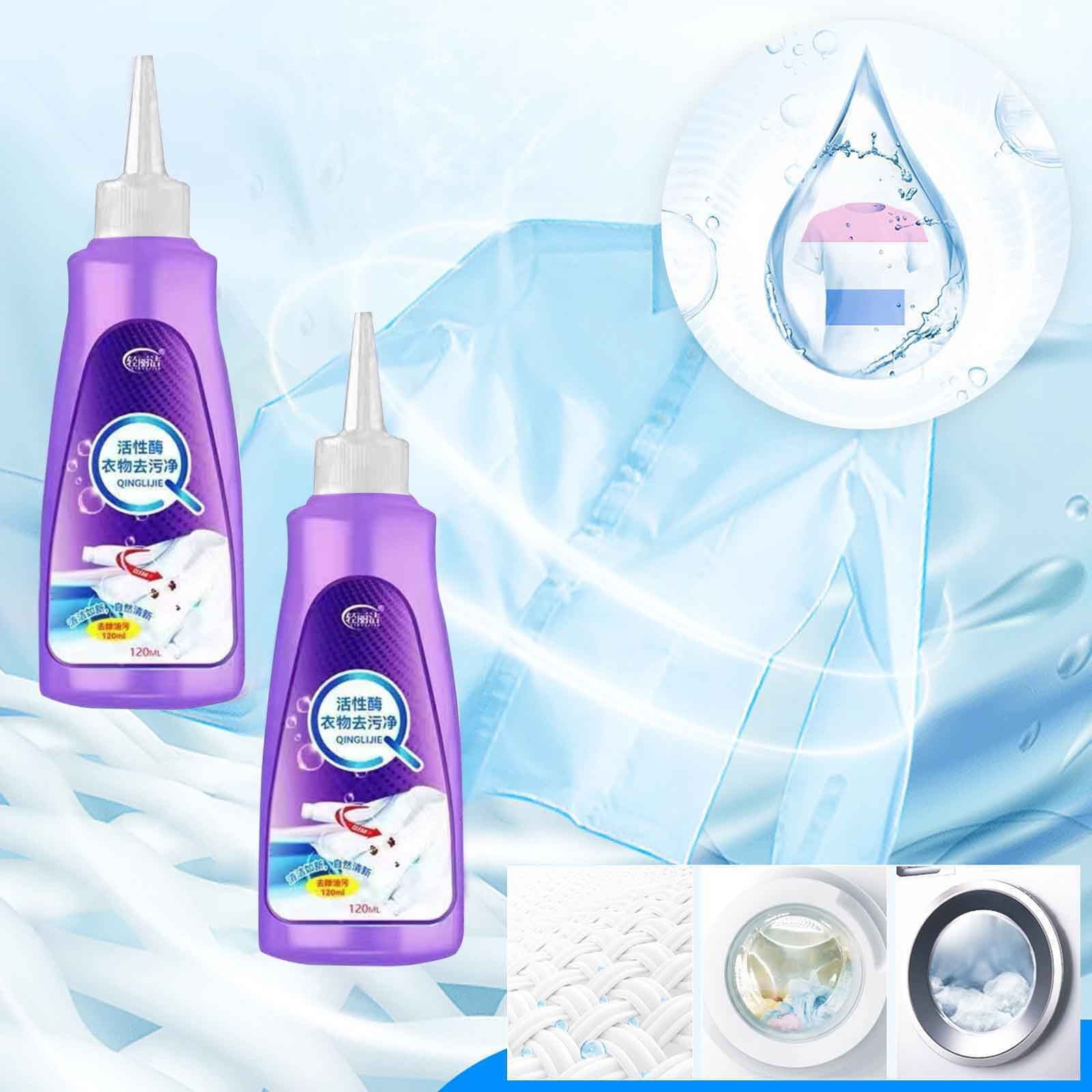 Popular Picks, Enzyme Stain Remover 120ml - Clothing Decontamination Spray - Instant Oil ...