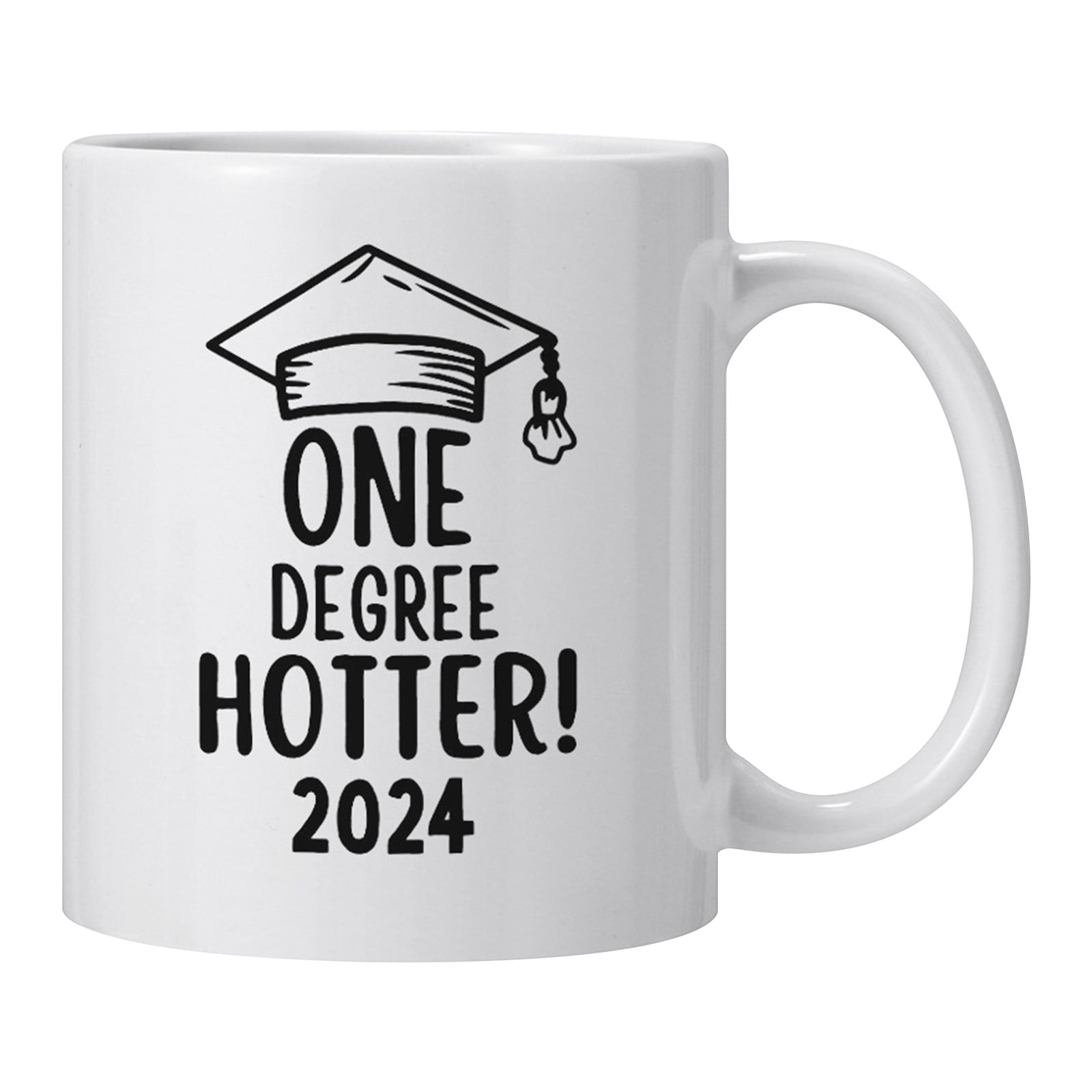 Popular Picks, Graduate Coffee Cup, 350ml Ceramic Mark Cup, Dishwasher ...