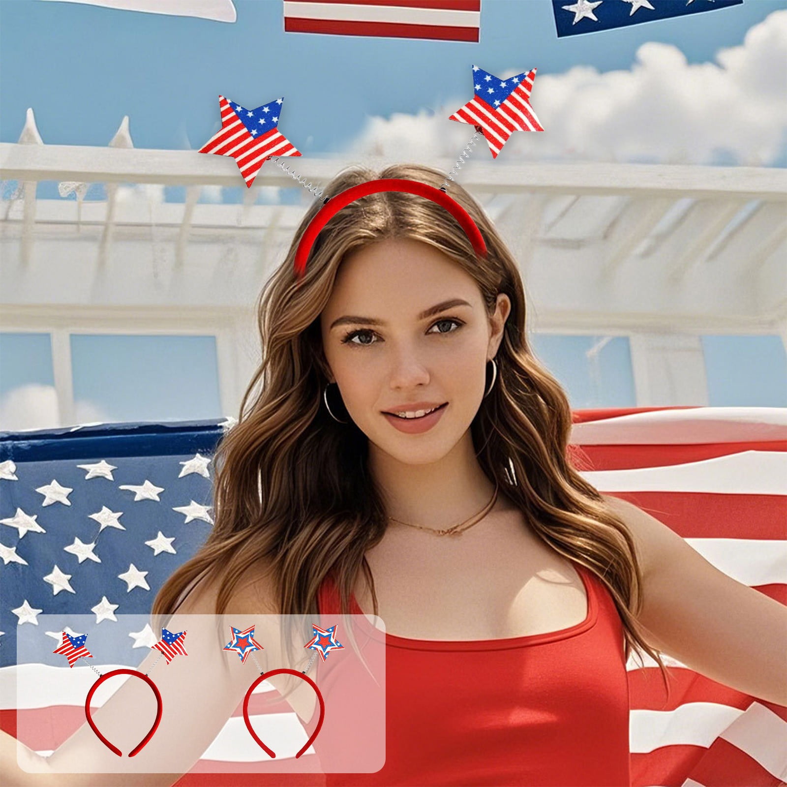 Popular Picks,Independence Day Hair Bands, Party Decorations, Color ...