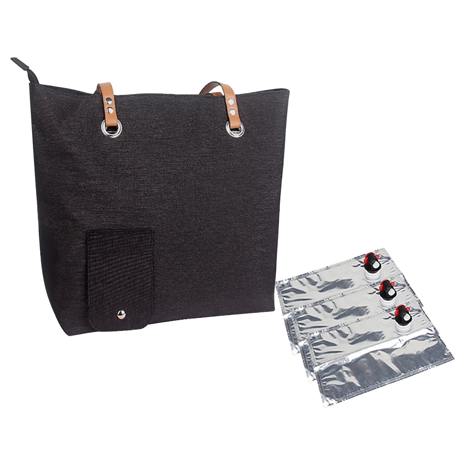 Popular Picks, Insulated Christmas Wine Tote Bag , Stylish Portable ...