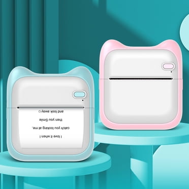 Mini Printer Portable, Pocket Thermal Printer, Wireless Bluetooth ...