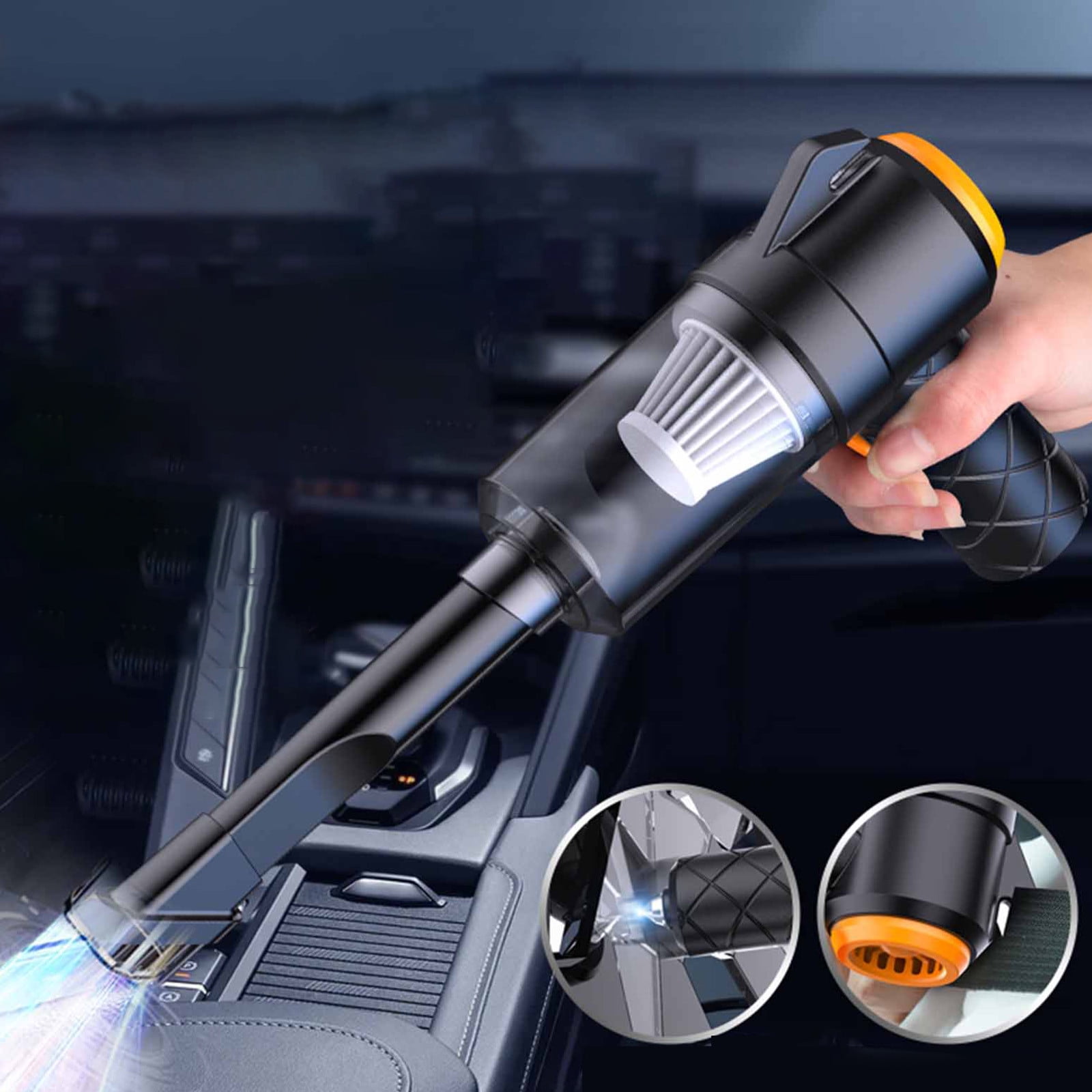 Popular Picks, Powerful Suction Car Vacuum, Mini Dust Buster, Usb ...