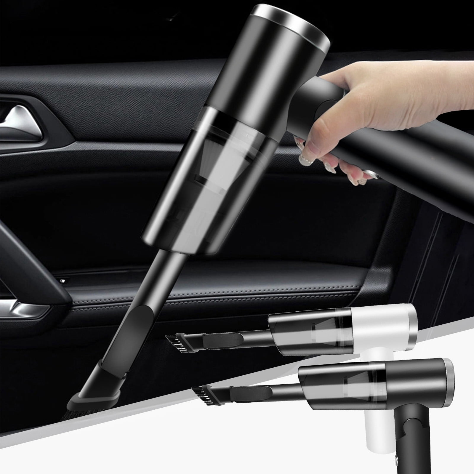 Popular Picks, Small Car Vacuum Cleaner, 4000mbar Suction, Foldable ...
