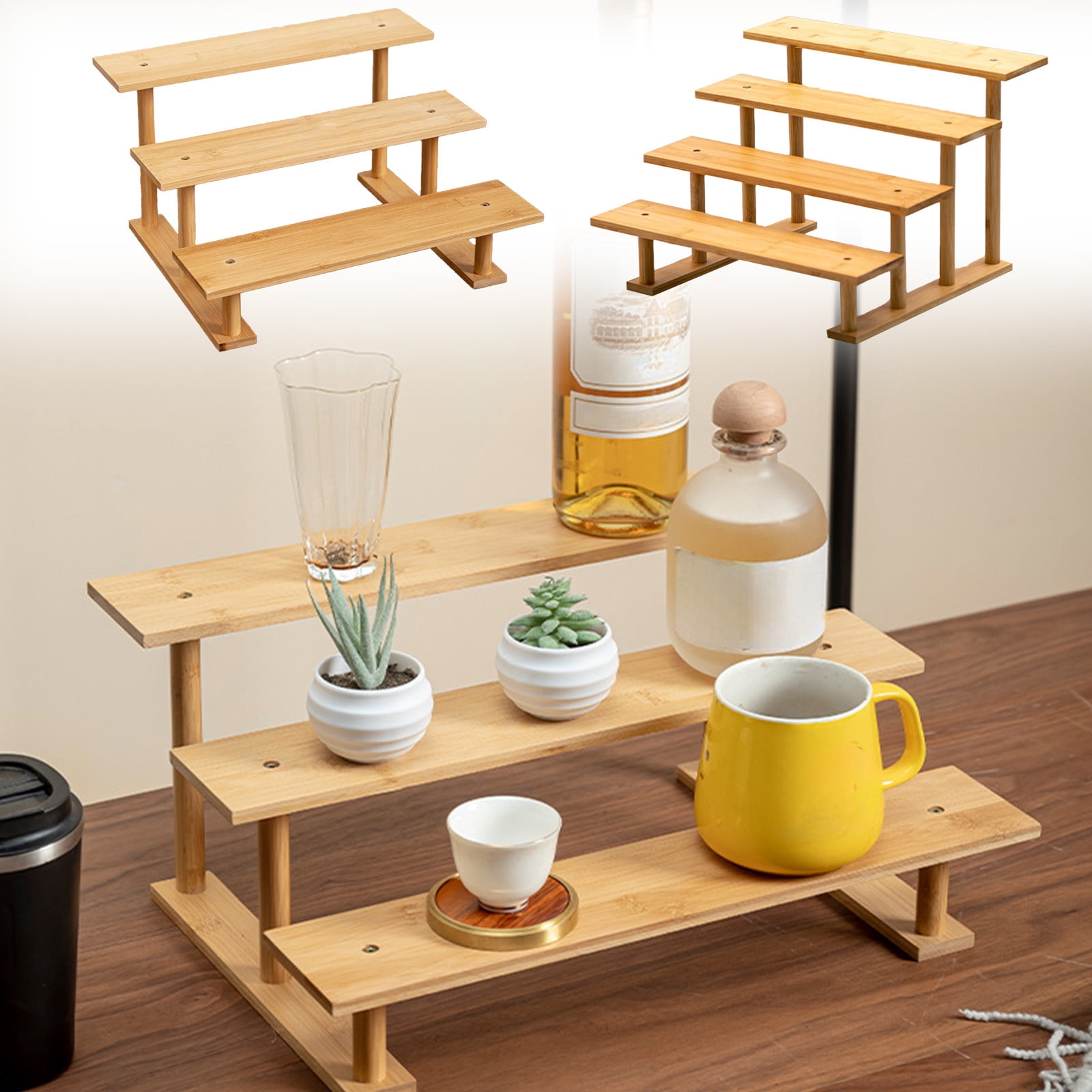 Popular Picks, Trapezoidal Storage Rack, Multi-tier Display Shelf ...