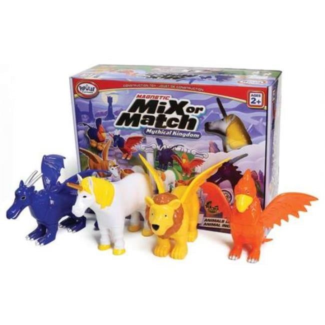 Popular Playthings Magnetic Mix or Match Mythical Kingdom Game ...